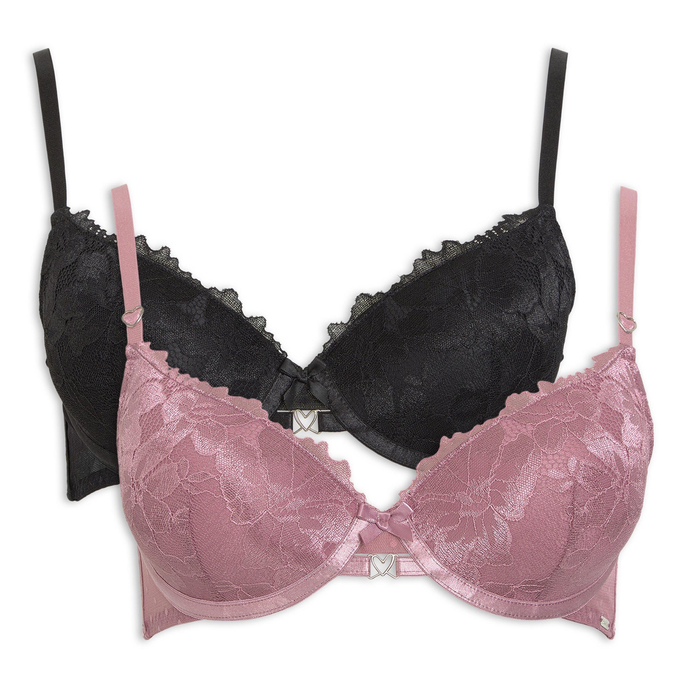 2-pack Padded Plunge Bras (3198195) | Identity