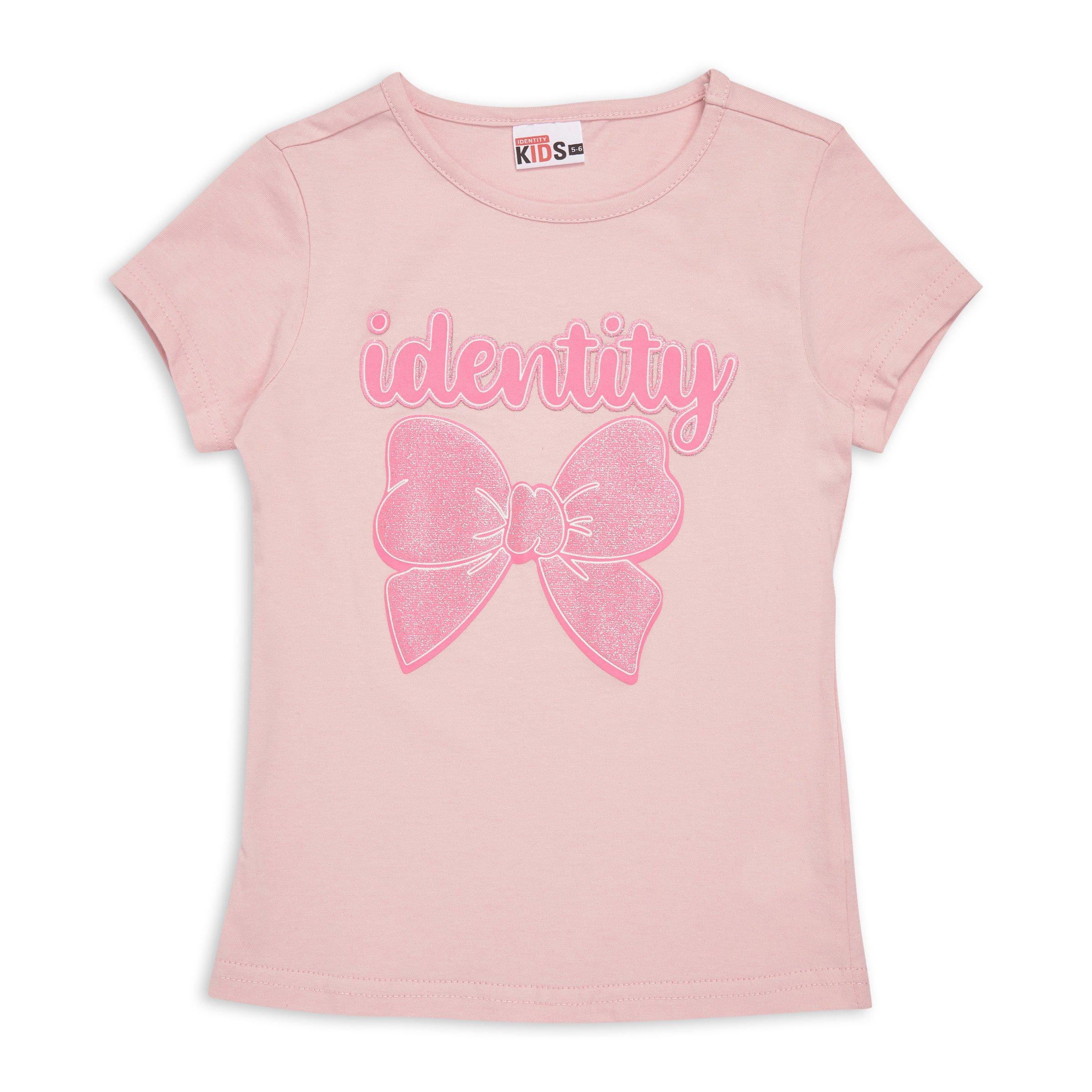 Kid Girls Pink T-shirt (3198229) | Identity