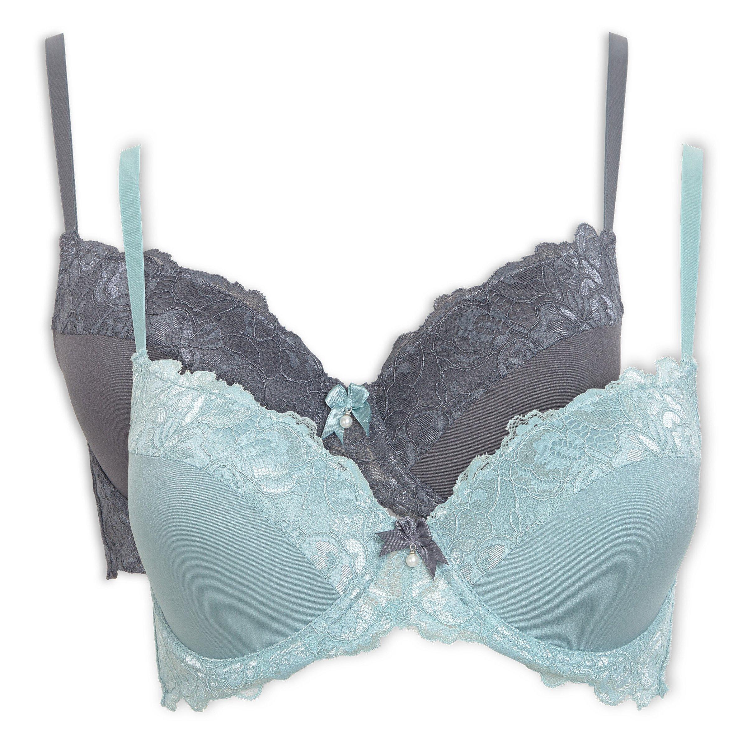 2-pack Padded Plunge Bras (3198501) | Identity