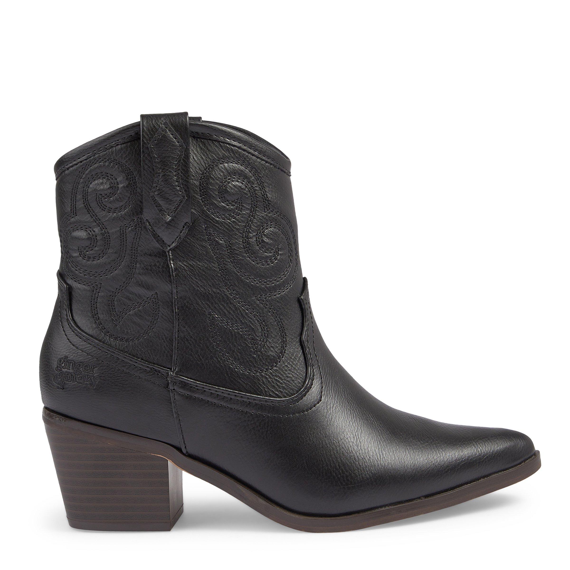 Black Cowboy Boots (3198635) | Ginger Mary