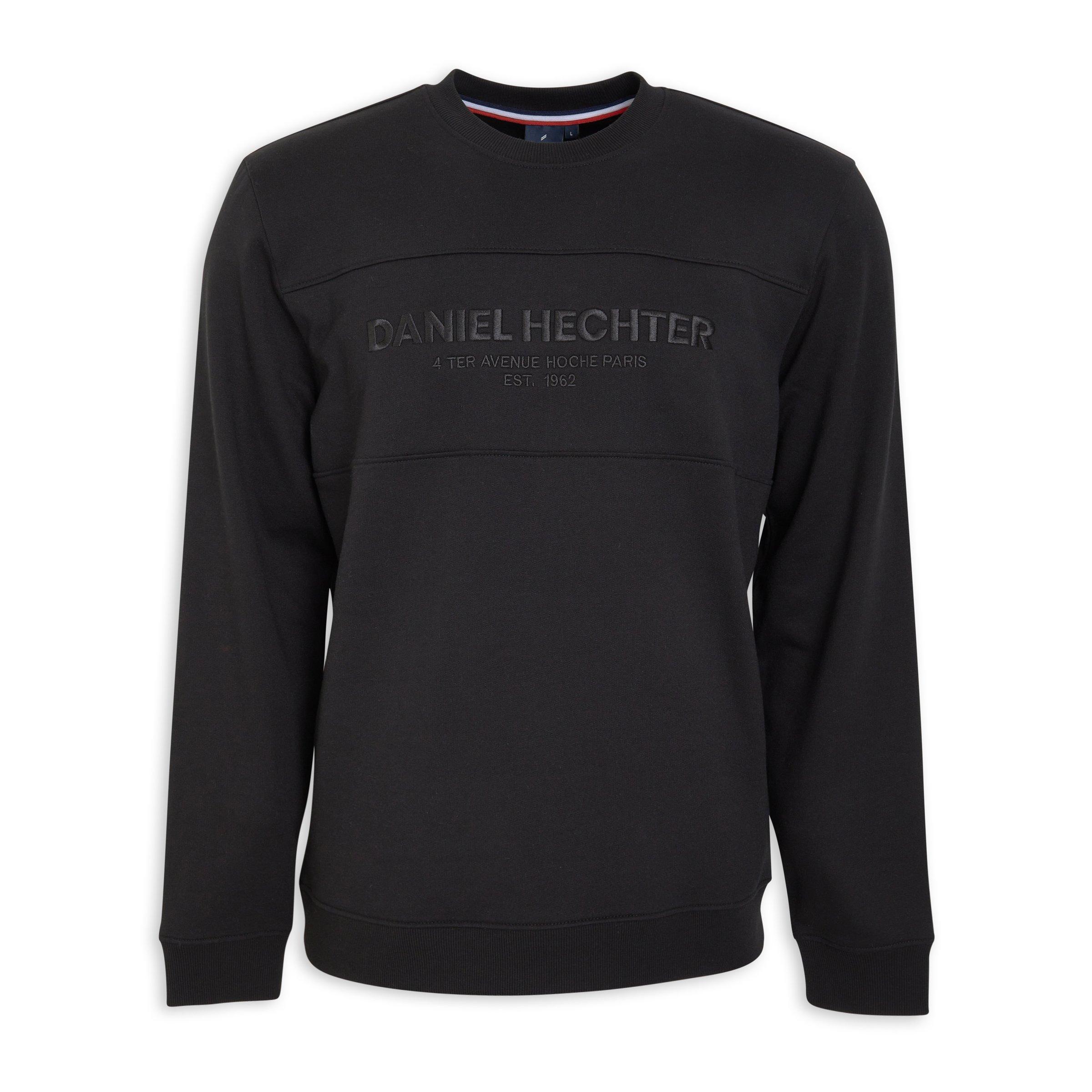 Black Branded Sweat Top (3198836) | Daniel Hechter