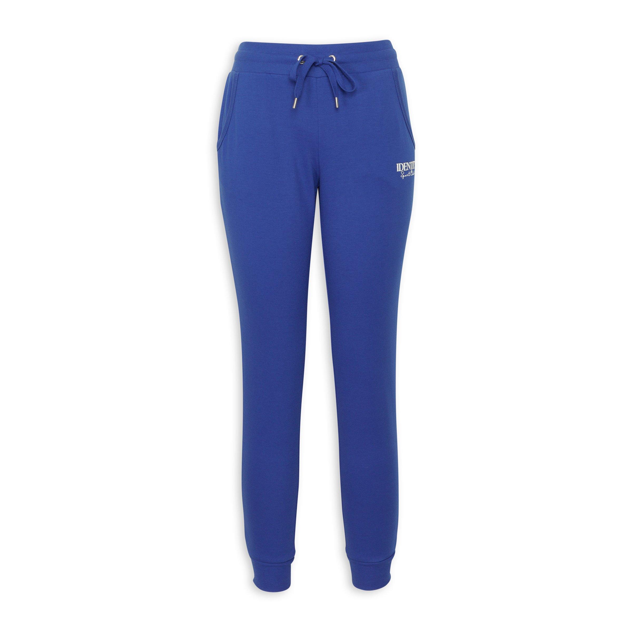Cobalt Blue Jogger Pants (3199163) | Identity