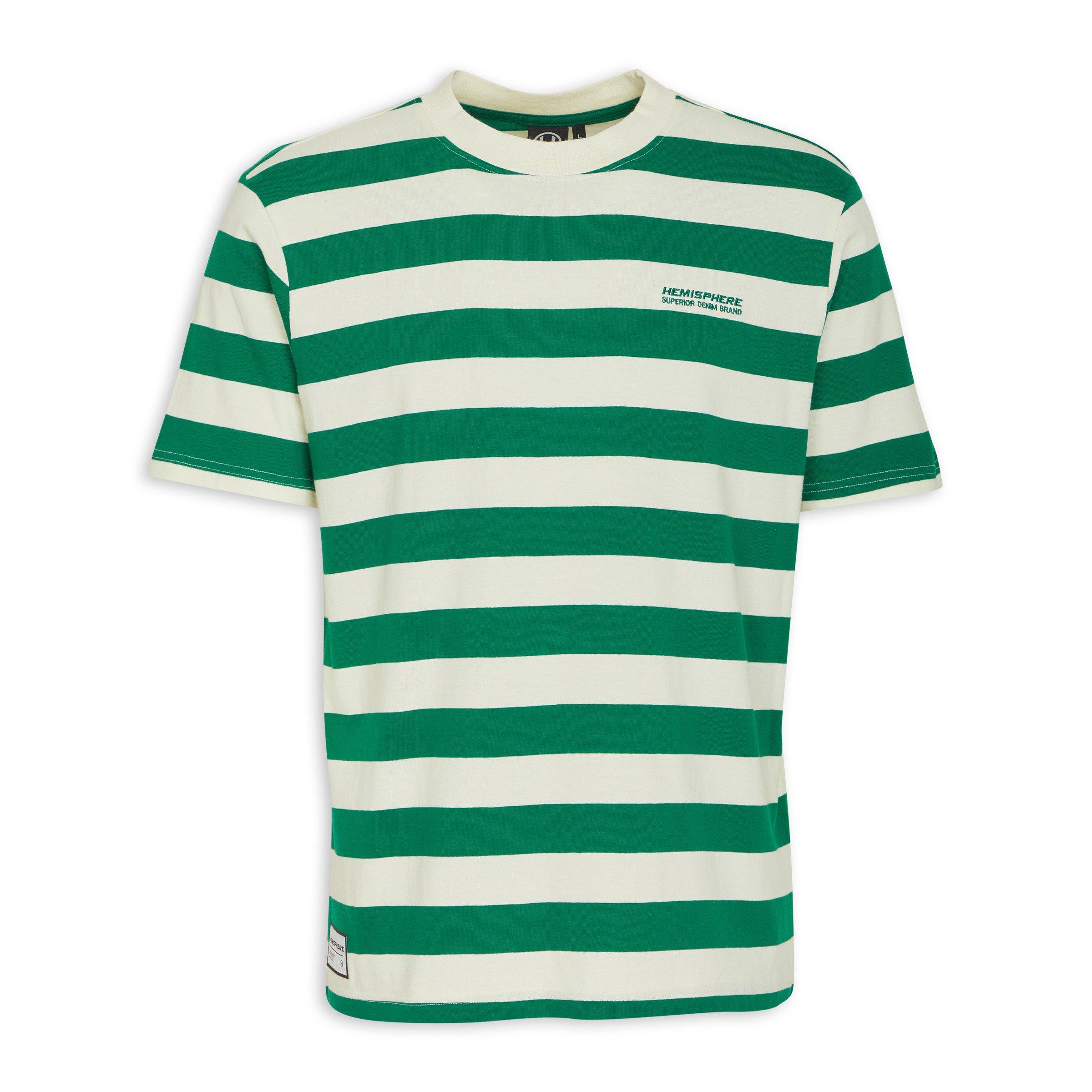 Green Striped T-shirt (3199475) | Hemisphere