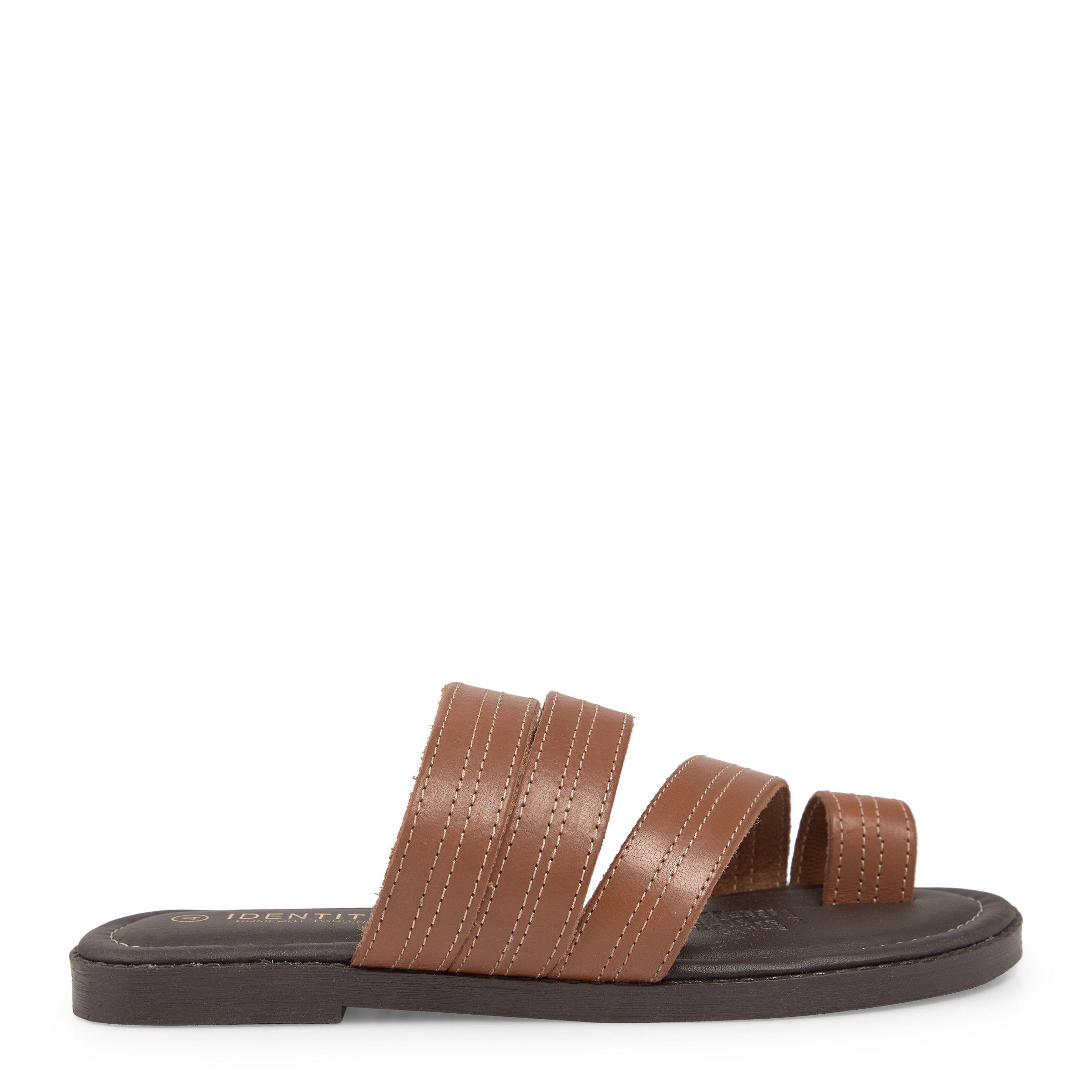 Brown Toe Post Sandals (3199828) | Identity