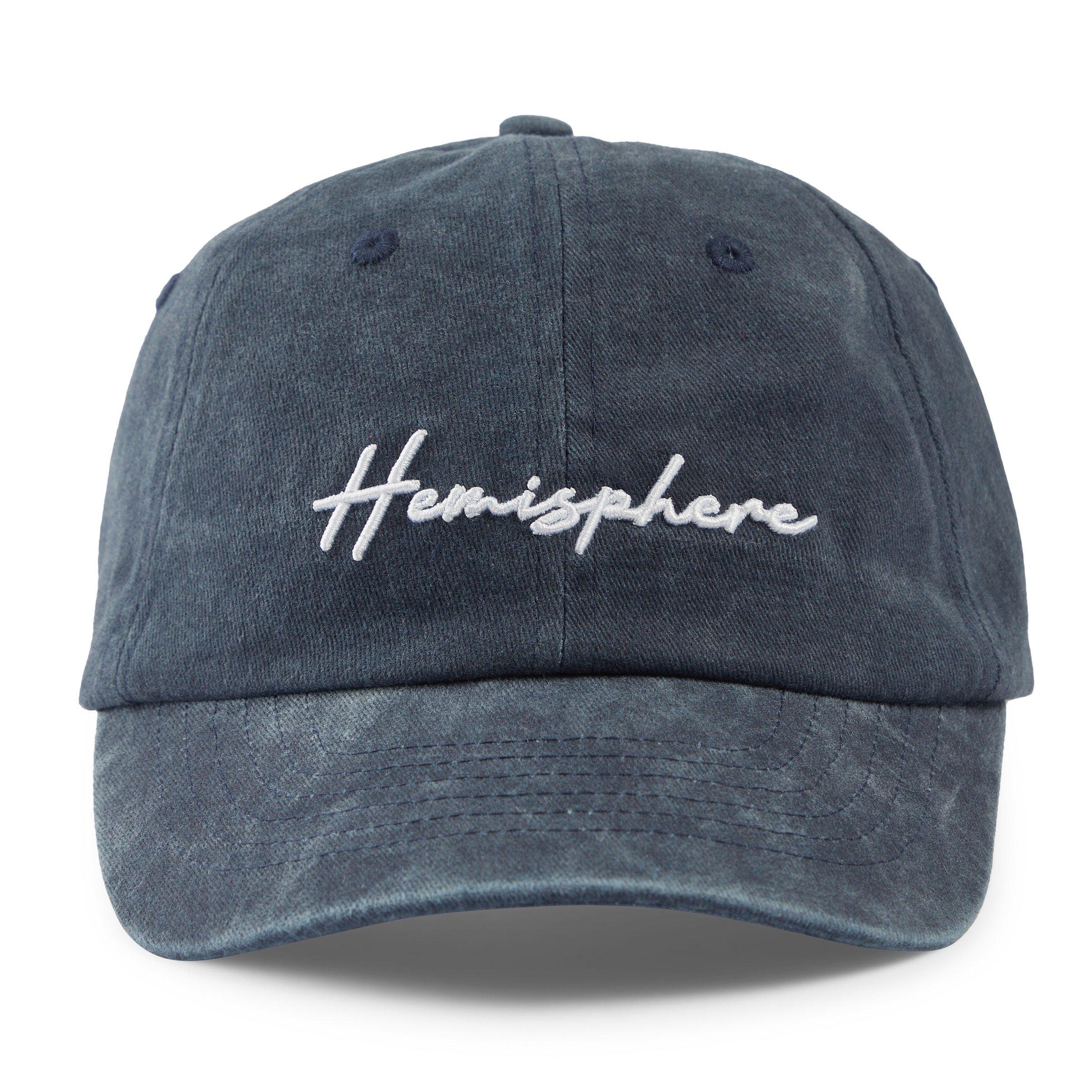 Navy Pigment Wash Peak Cap (3199883) | Hemisphere