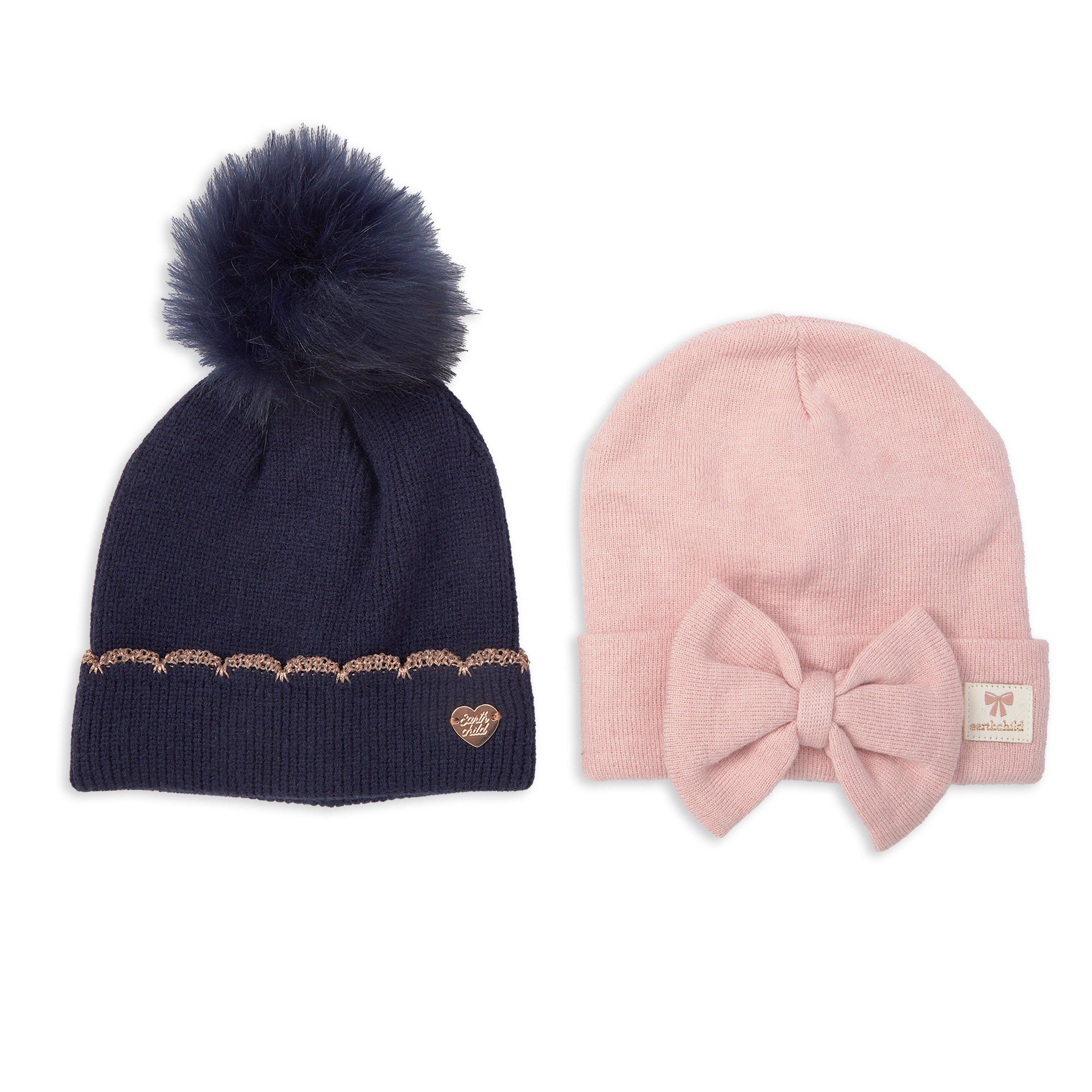 Girls 2-pack Beanies (3199911) | Earthchild