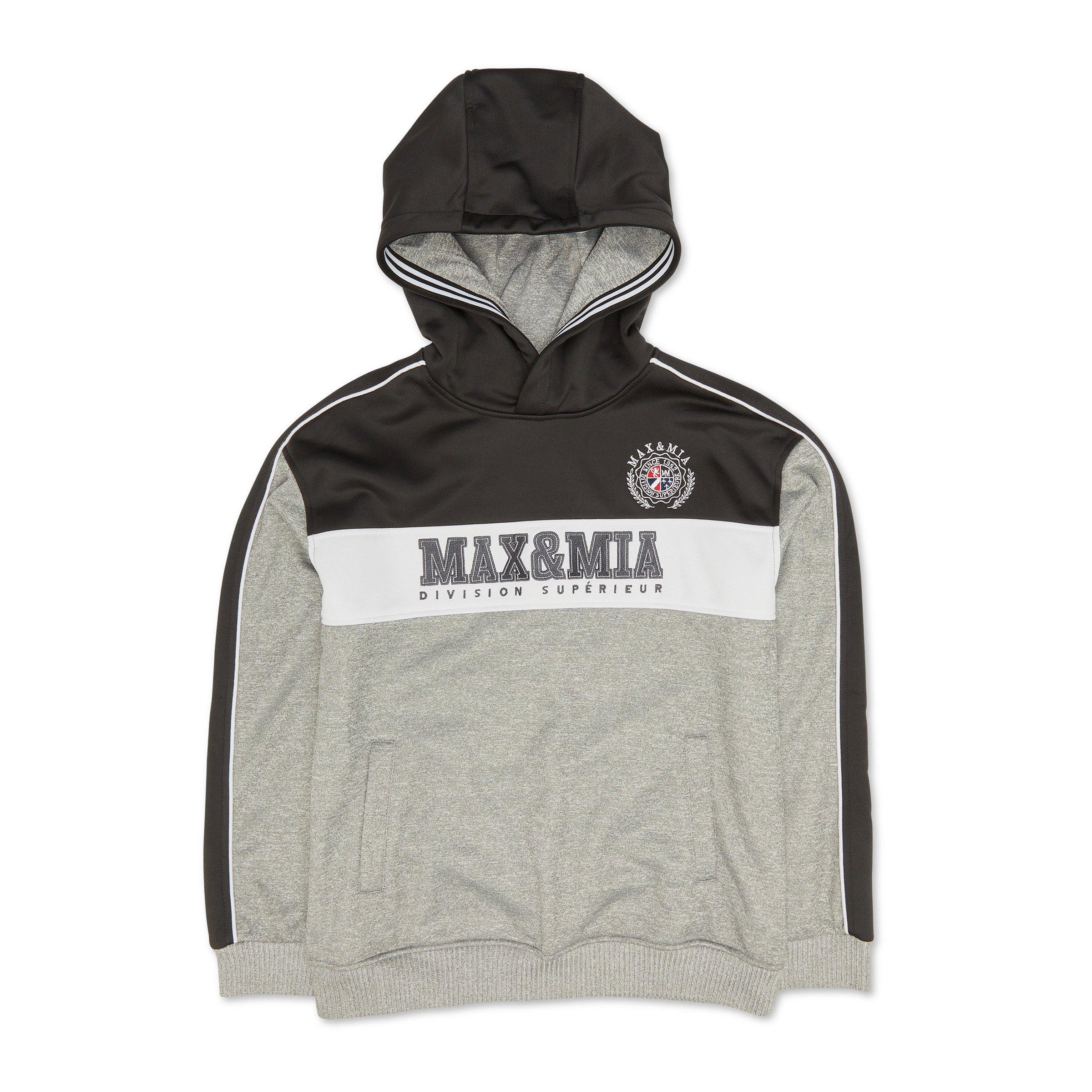 Boys Grey Hoodie (3200726) | Max & Mia