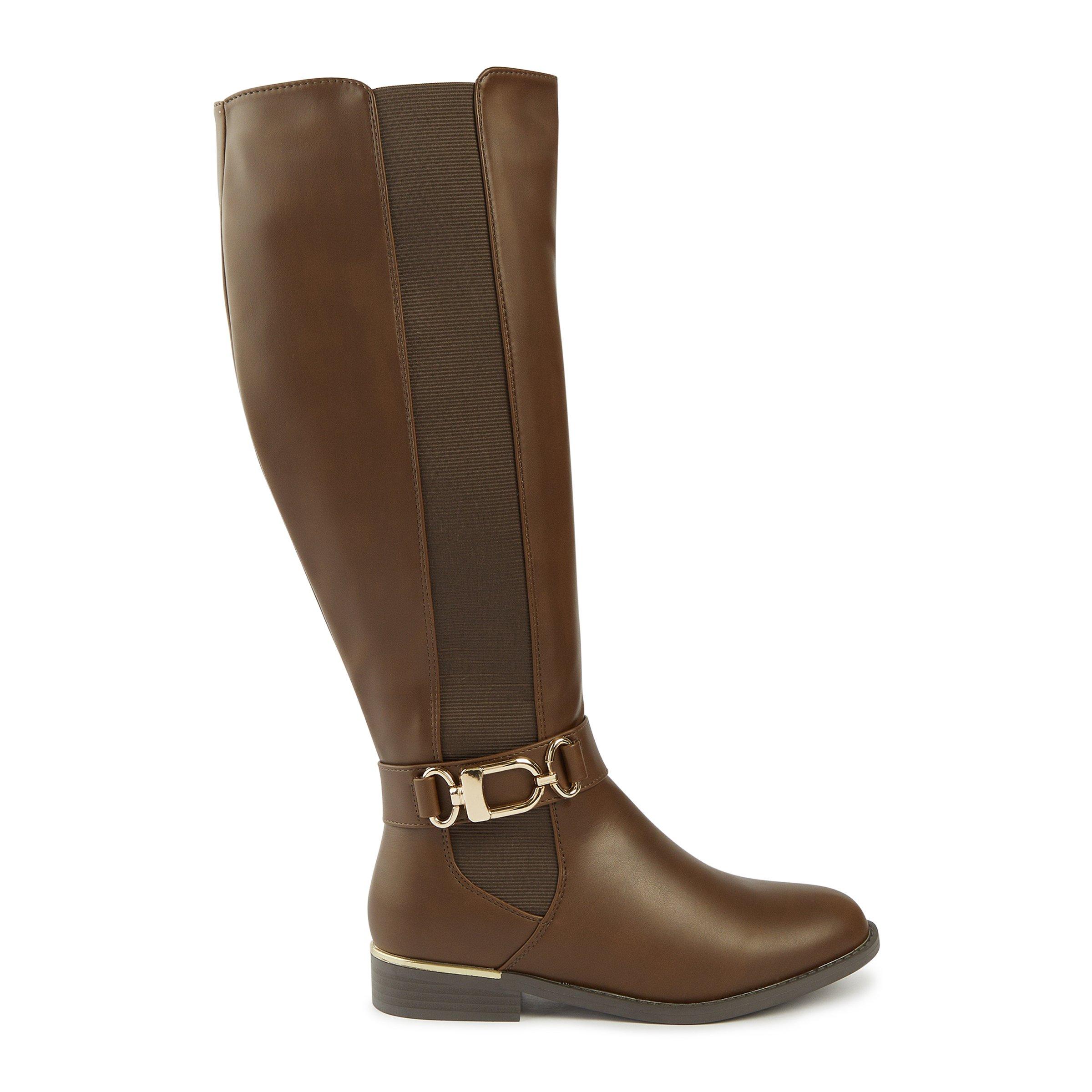 Dark Brown Riding Boots (3200750) | Identity