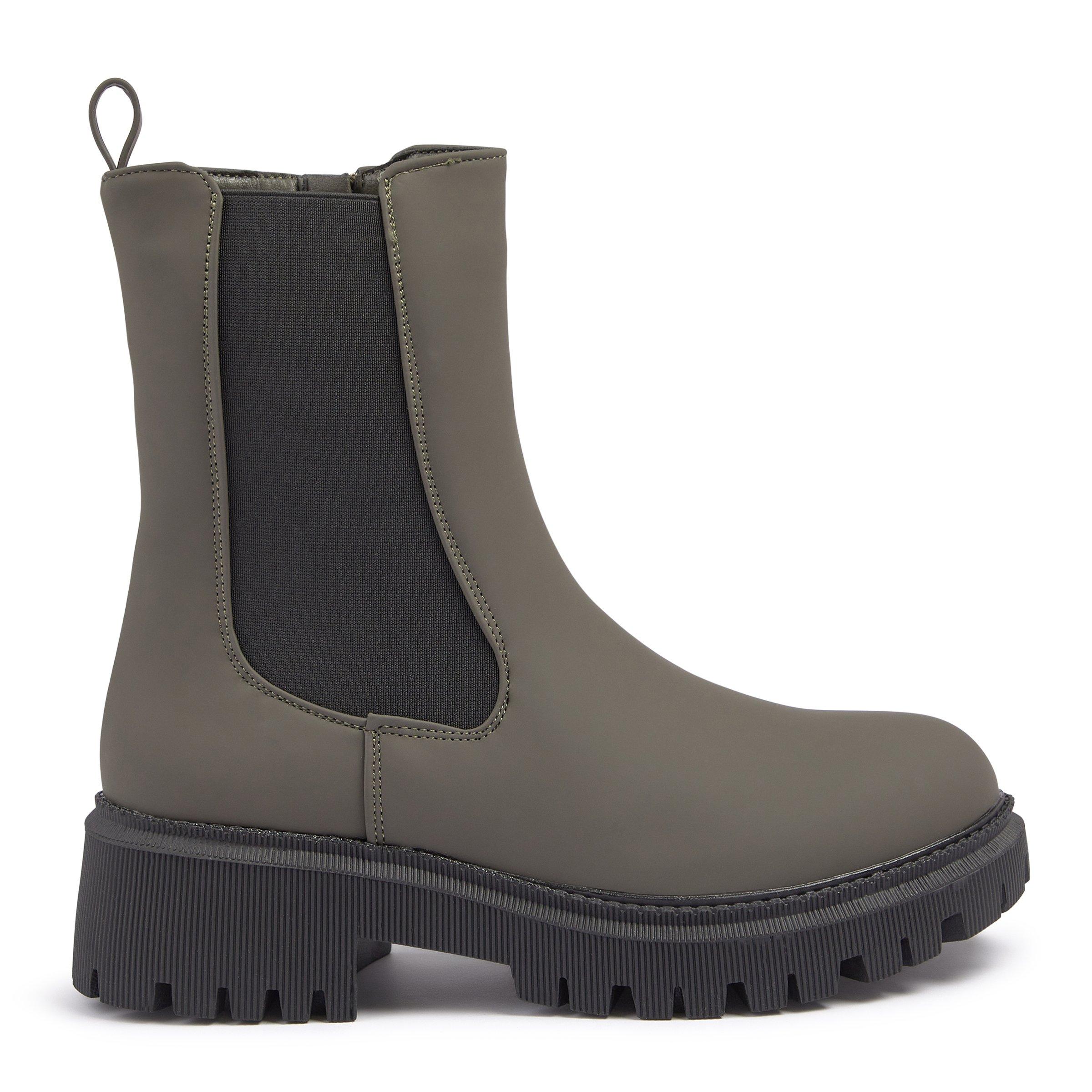 Khaki Green Chelsea Boots (3200751) | Identity