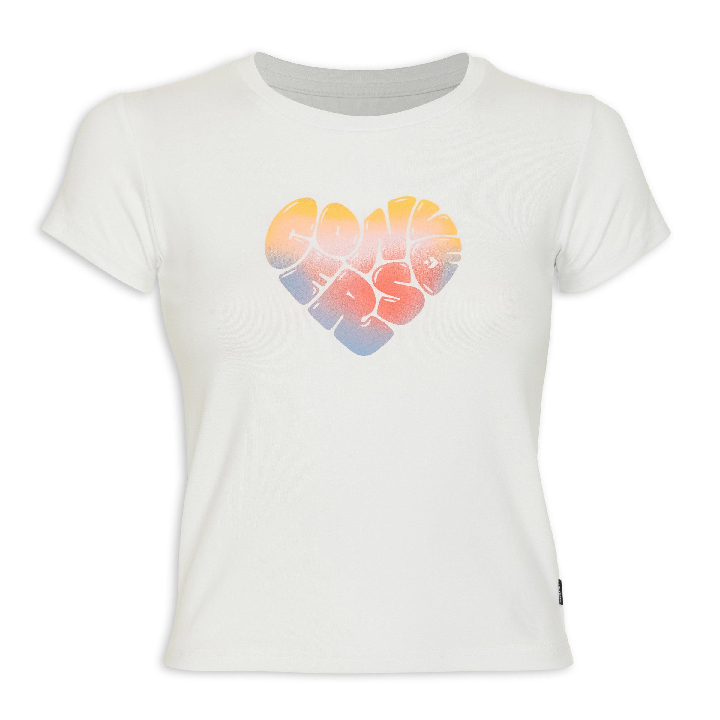 White Heart T-Shirt (3200851) | Converse