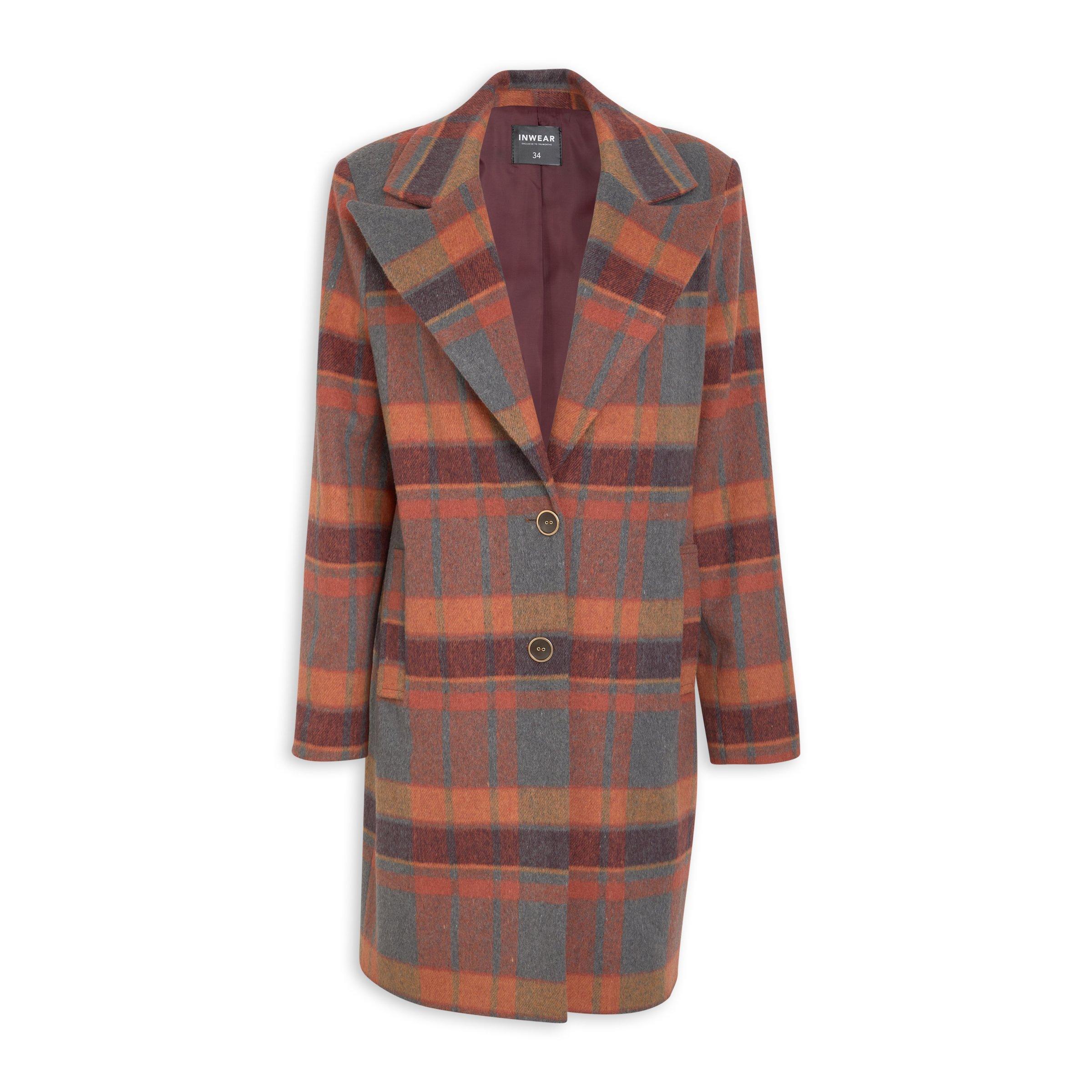 Colourblocked Coat with Besom Pockets (3200963) | Inwear