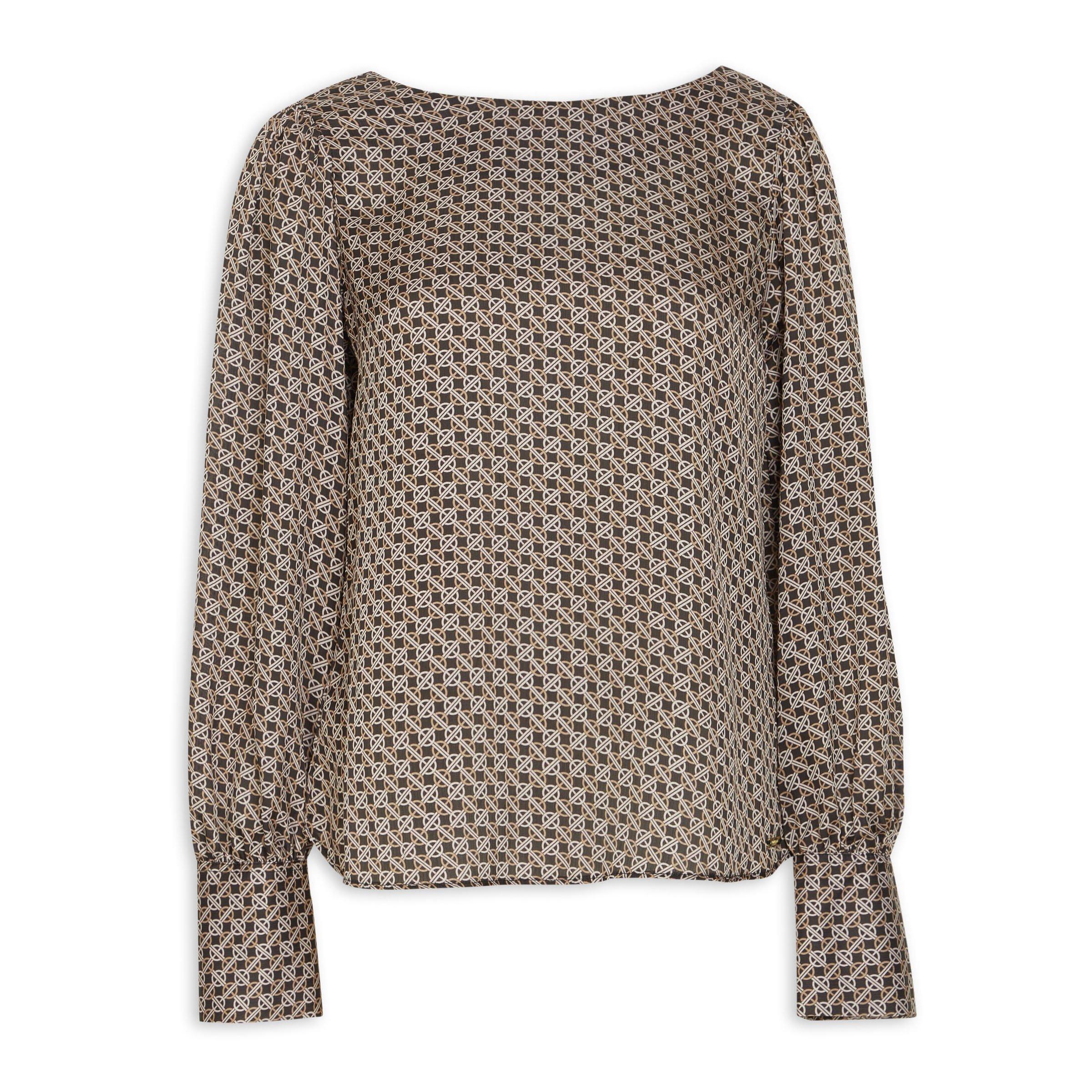 Geometric Print Shell Top (3201070) | Finnigans