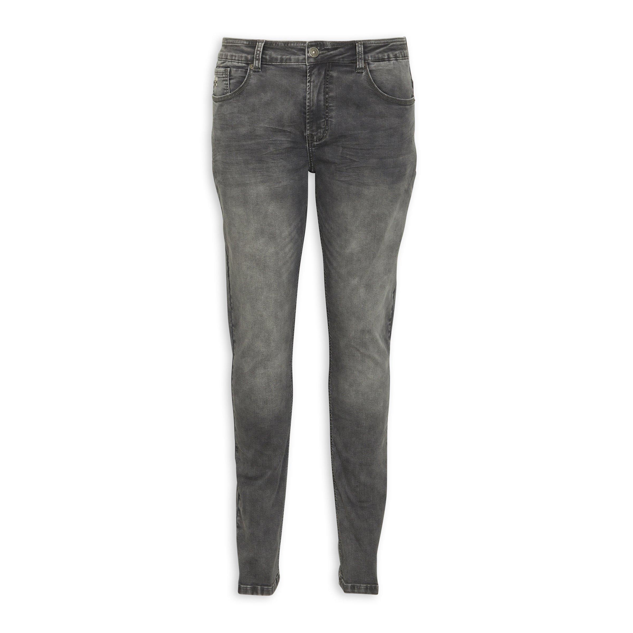 Grey Skinny Jeans (3201102) | UZZI