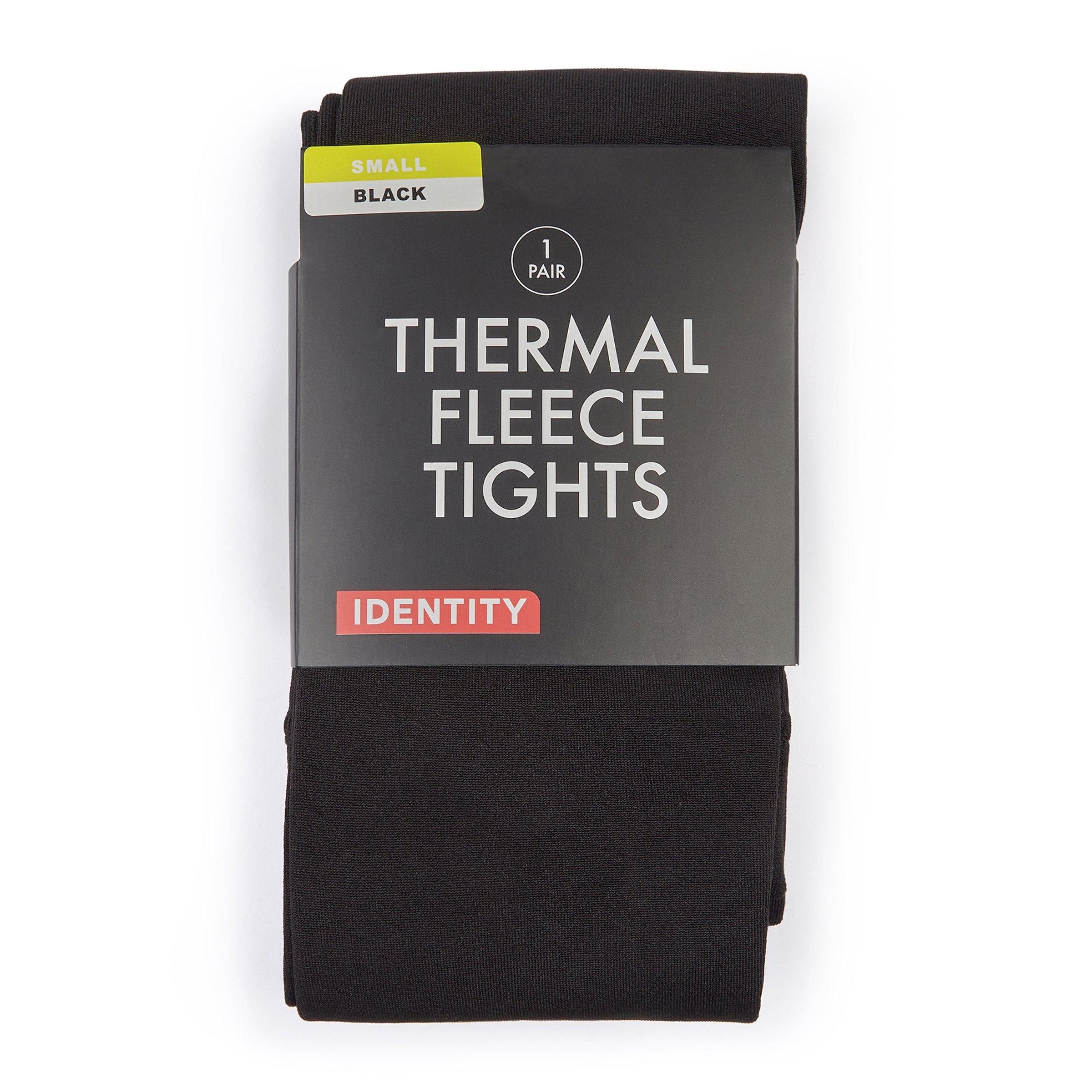 Black Thermal Fleece Stockings (3201127) | Identity