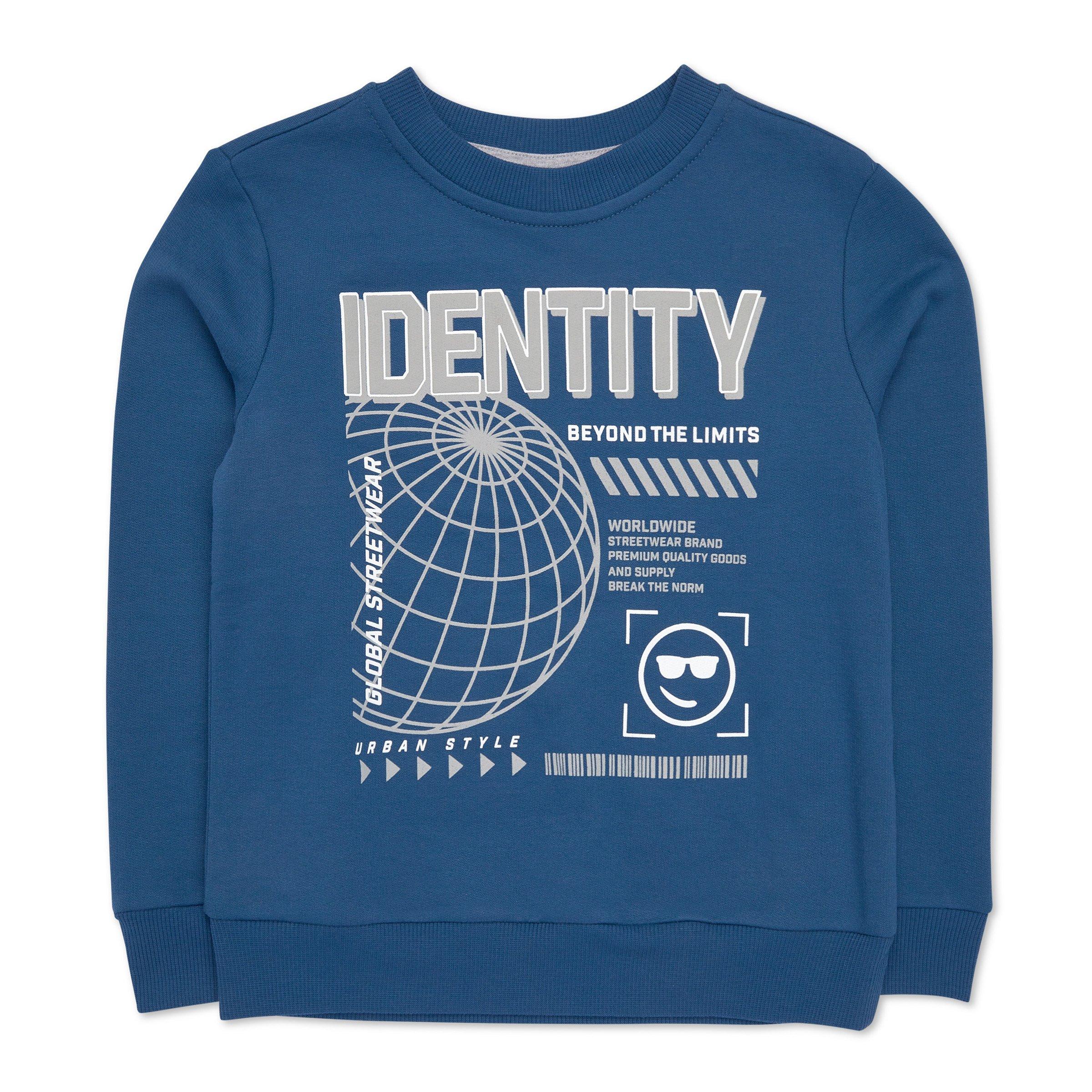 Boys Blue Sweat Top (3201236) | Identity