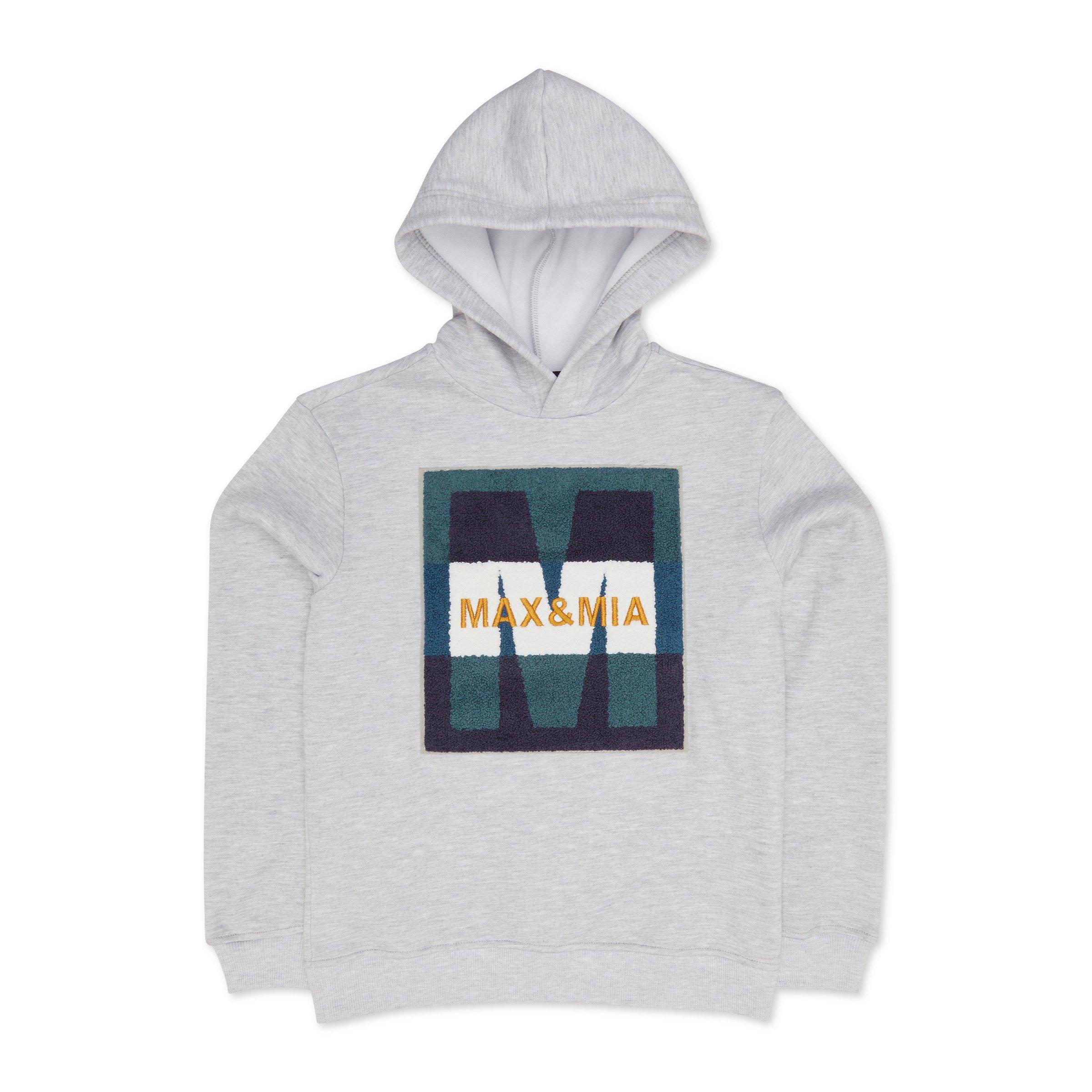 Boys Grey Hoodie (3201346) | Max & Mia