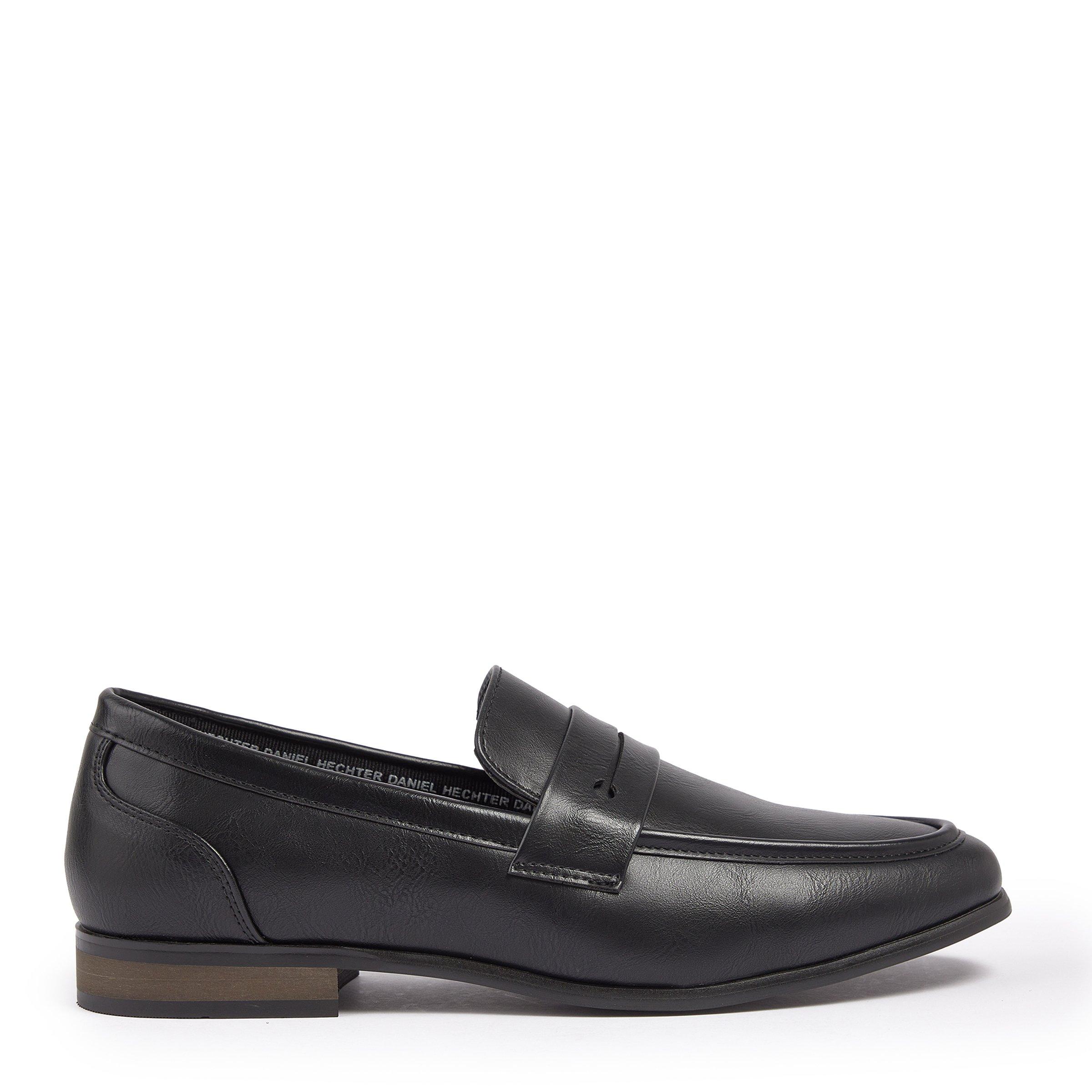 Black Slip-on Formal Shoes (3201429) | Daniel Hechter