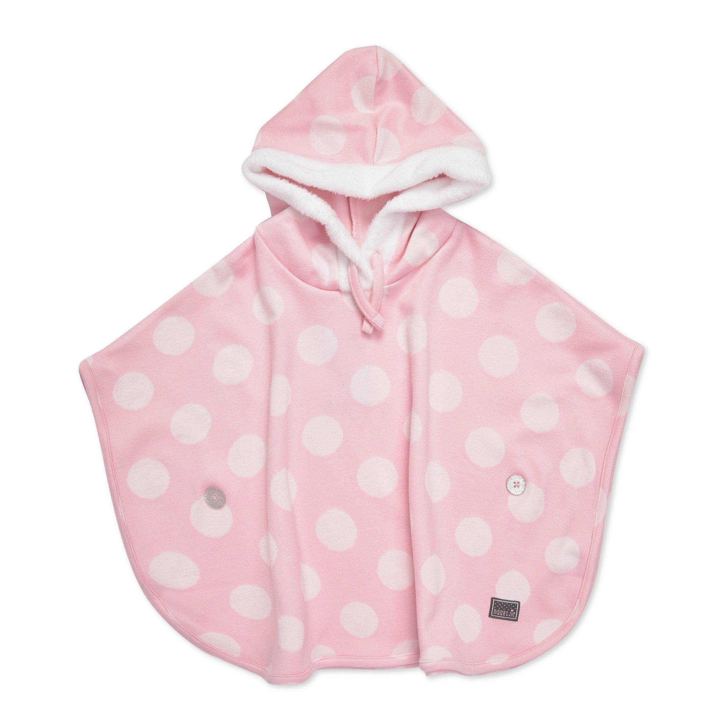 Kid Girls Pink Spot Poncho (3201444) | Naartjie