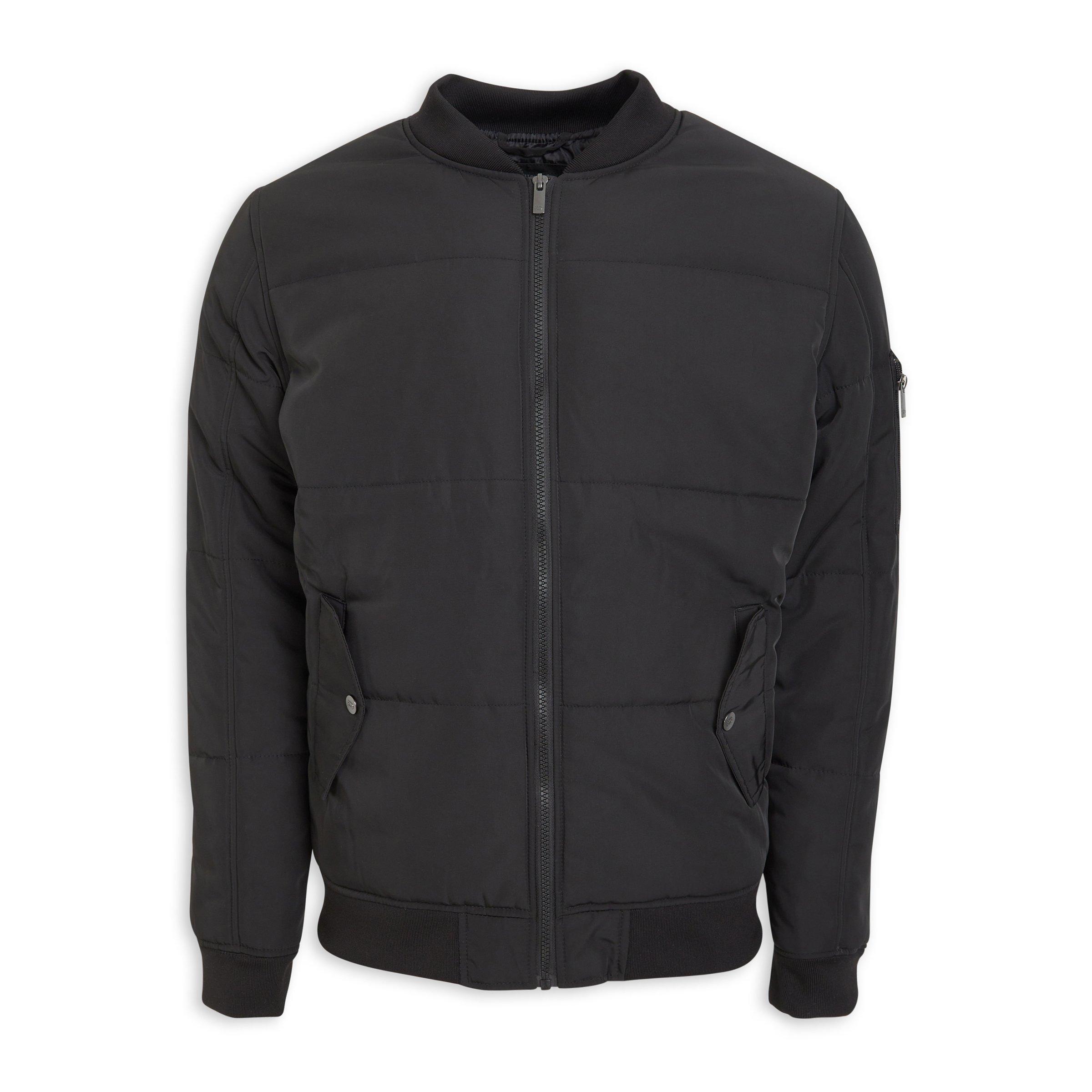 Black Bomber Jacket (3201874) | Identity