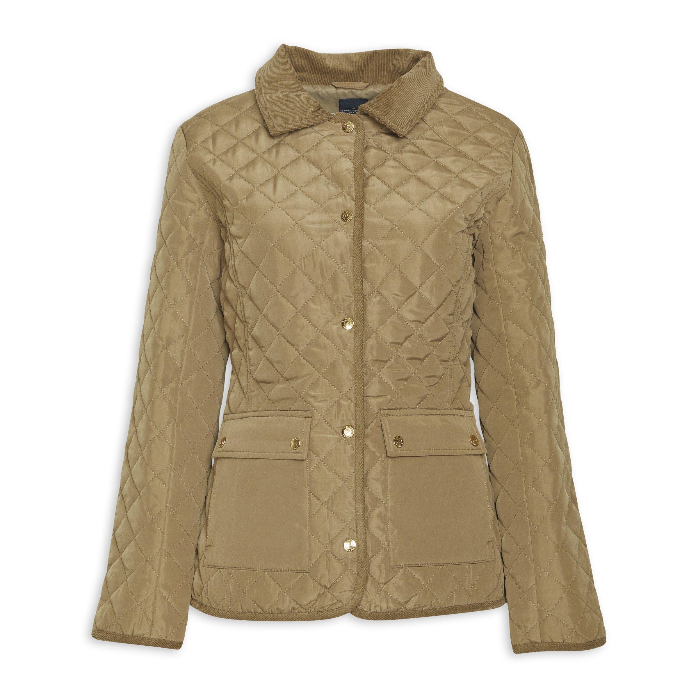 Beige Trimmed Barbour Jacket (3201972) | Daniel Hechter