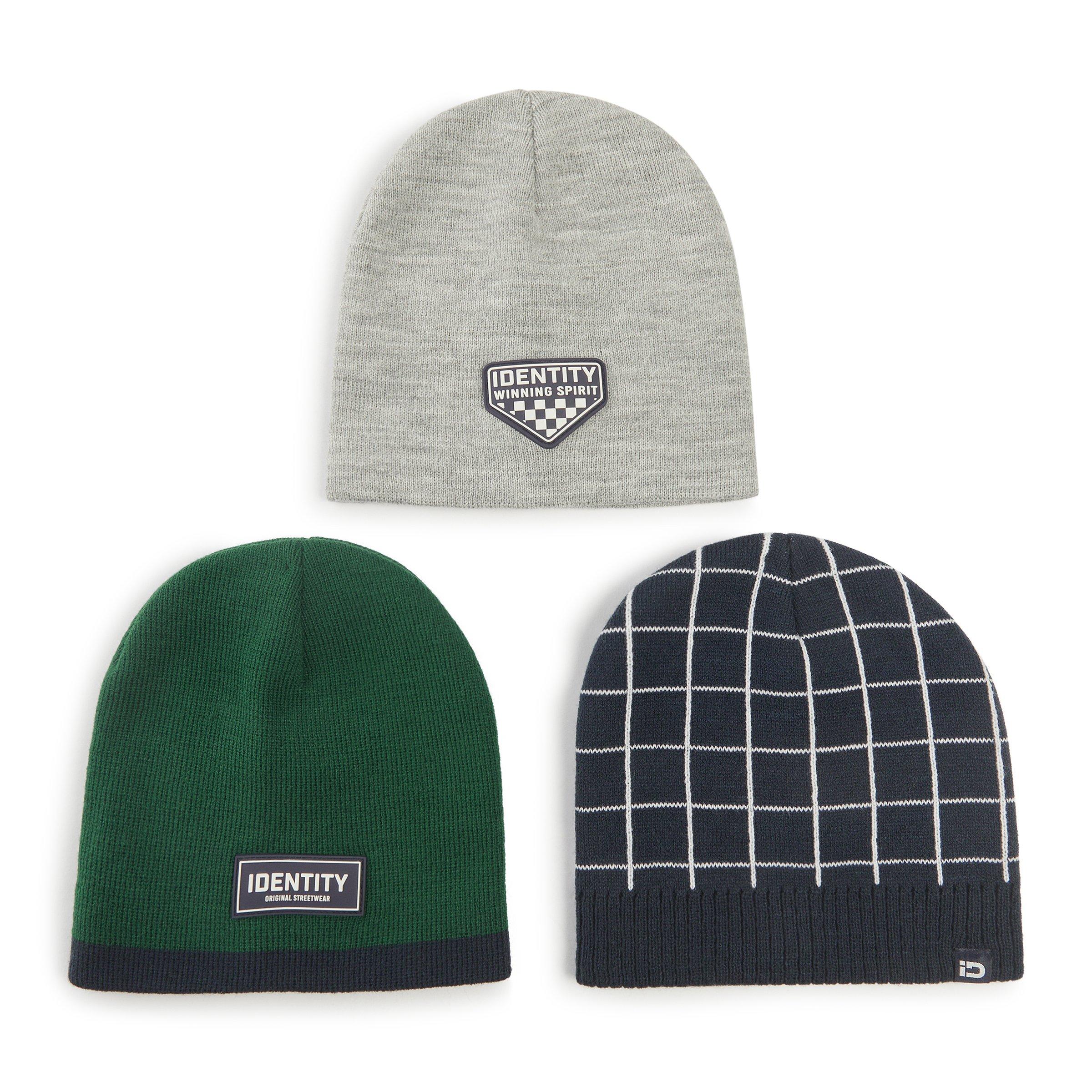 Kid Boys 3-pack Beanies (3202069) | Identity