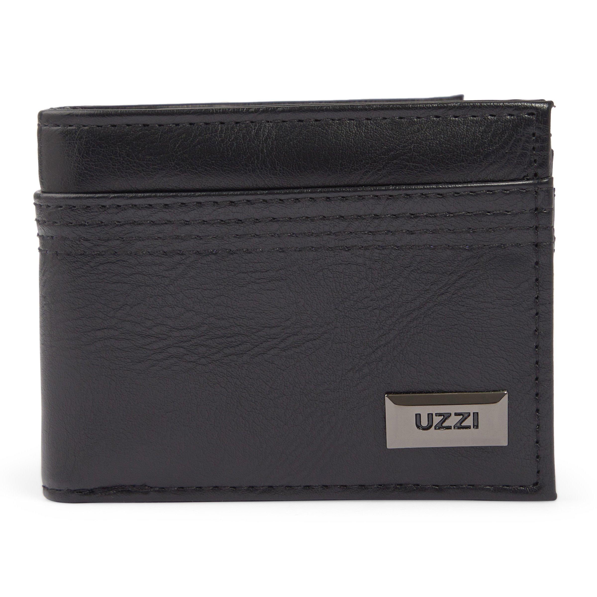 Black Fold Over Wallet (3202150) | UZZI