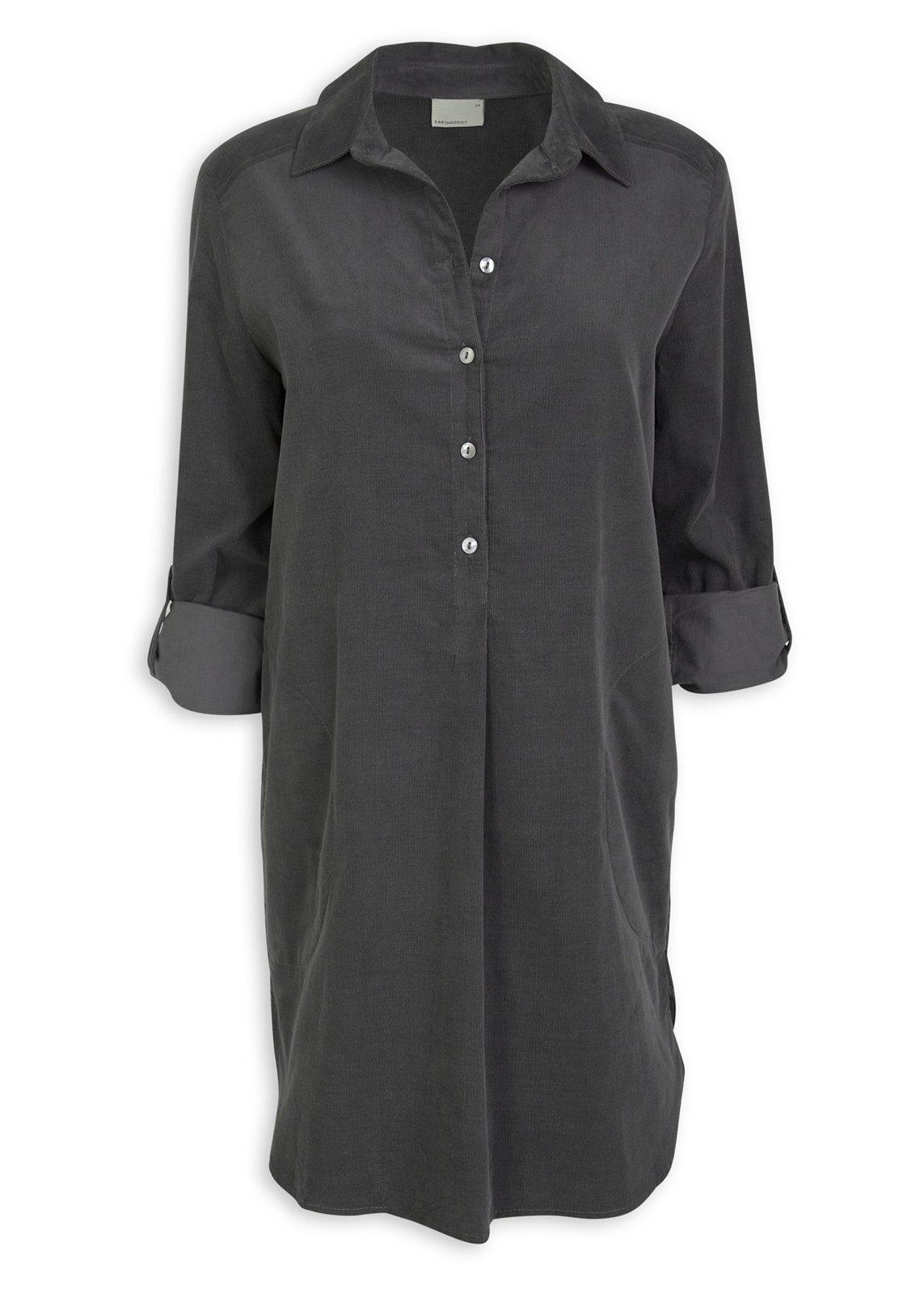Dark Grey Long Shirt (3202363) | Earthaddict
