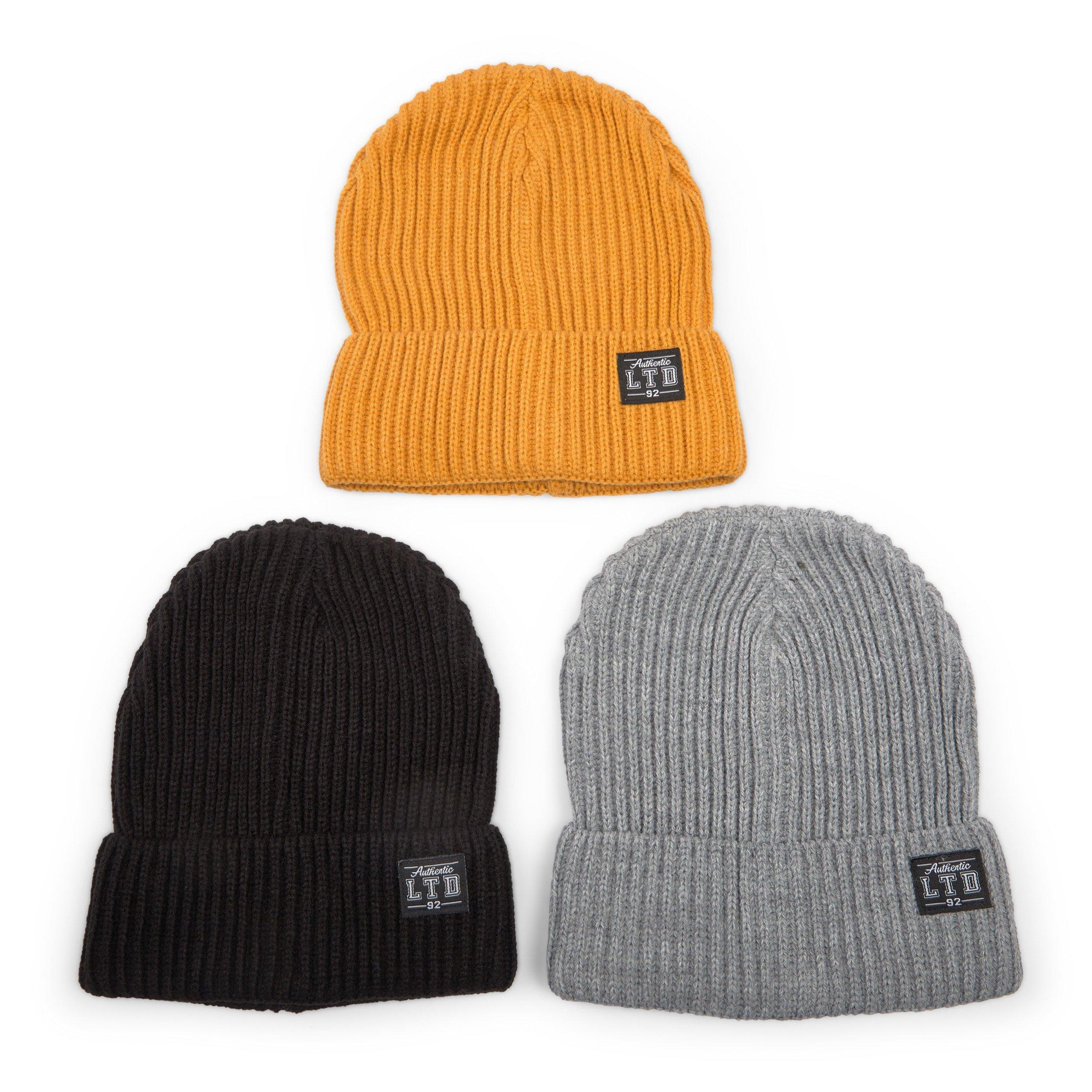 Kid Boys 3-pack Beanies (3202429) | LTD Kids