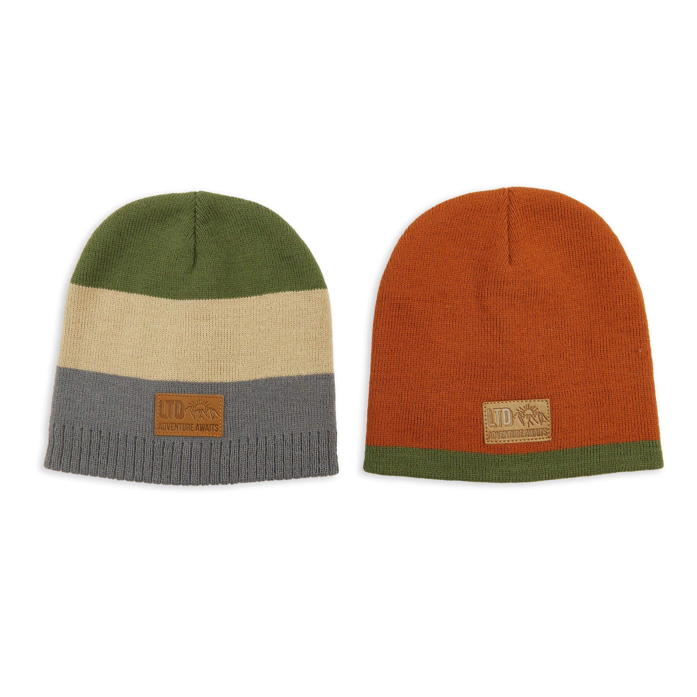 Kid Boys 2-pack Beanies (3202470) | LTD Kids