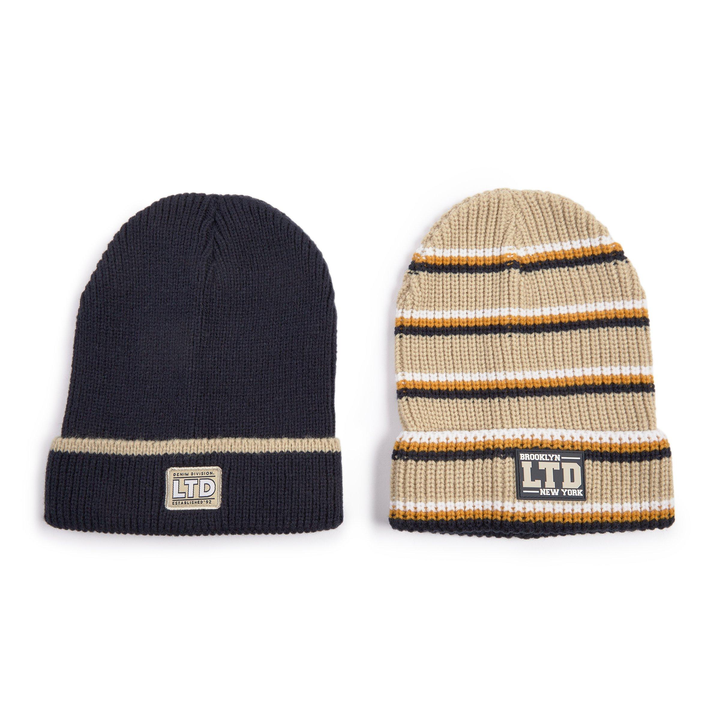 Kid Boys 2-pack Beanies (3202471) | LTD Kids