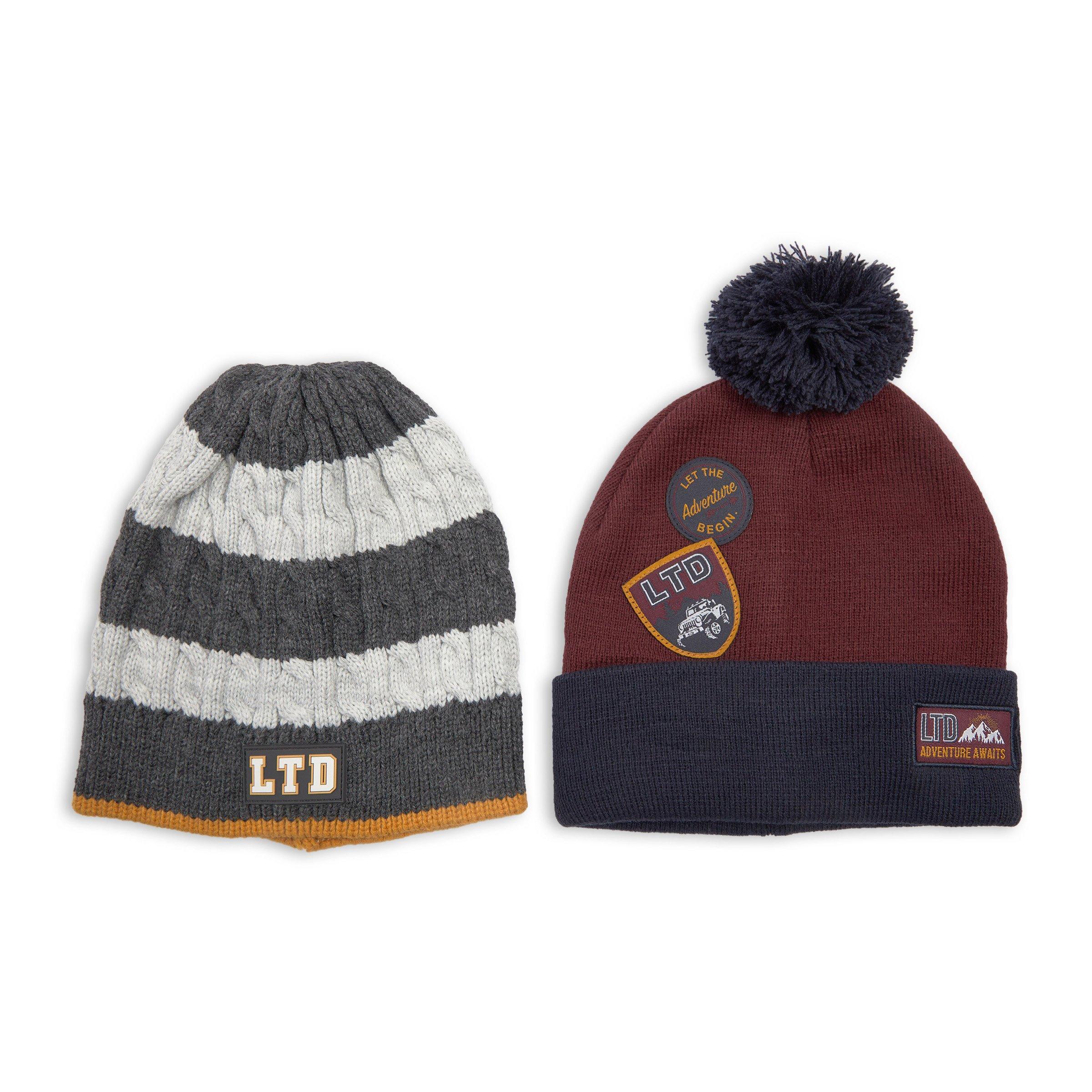 Kid Boys 2-pack Beanies (3202476) | LTD Kids