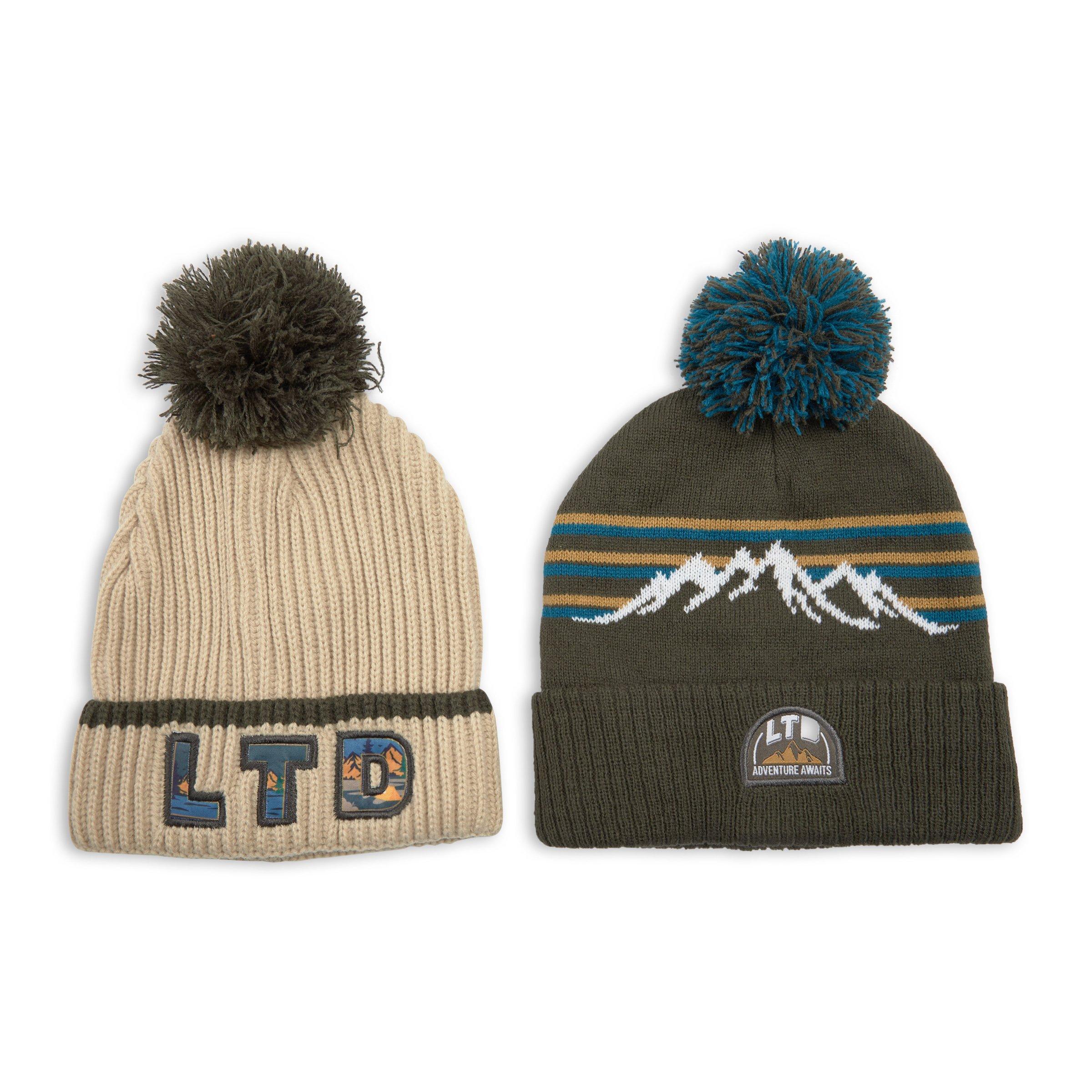 Kid Boys 2-pack Beanies (3202545) | LTD Kids