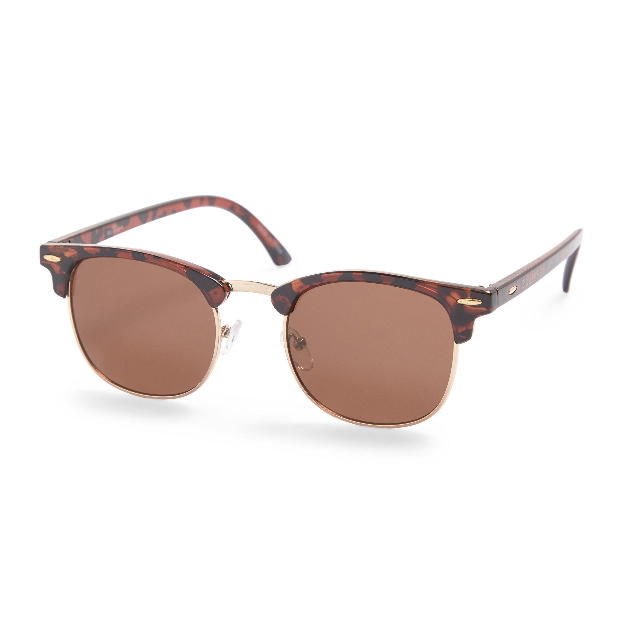 Brown Clubmaster Sunglasses (3202575) | Eclipse