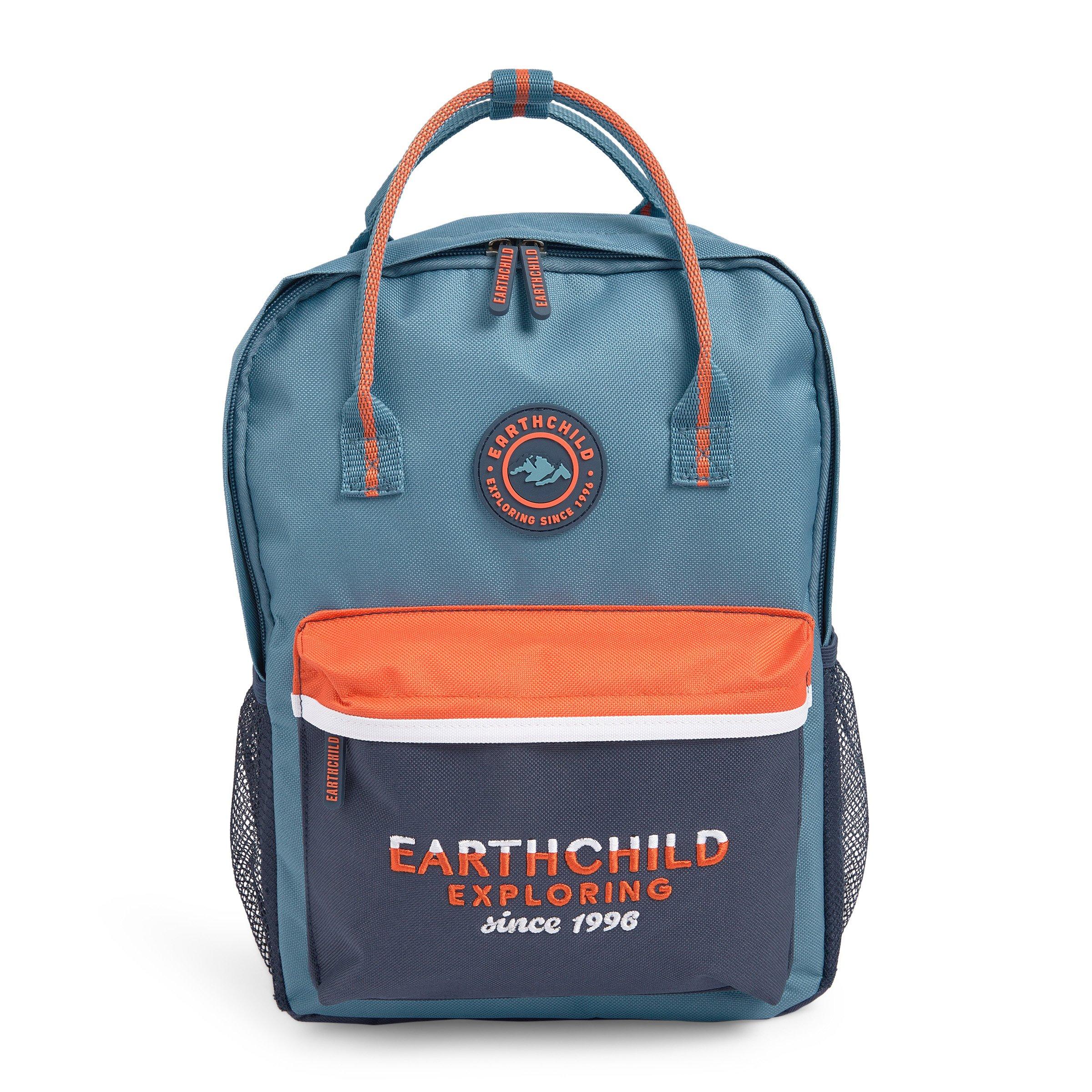 Boys Blue Colourblocked Backpack (3202625) | Earthchild