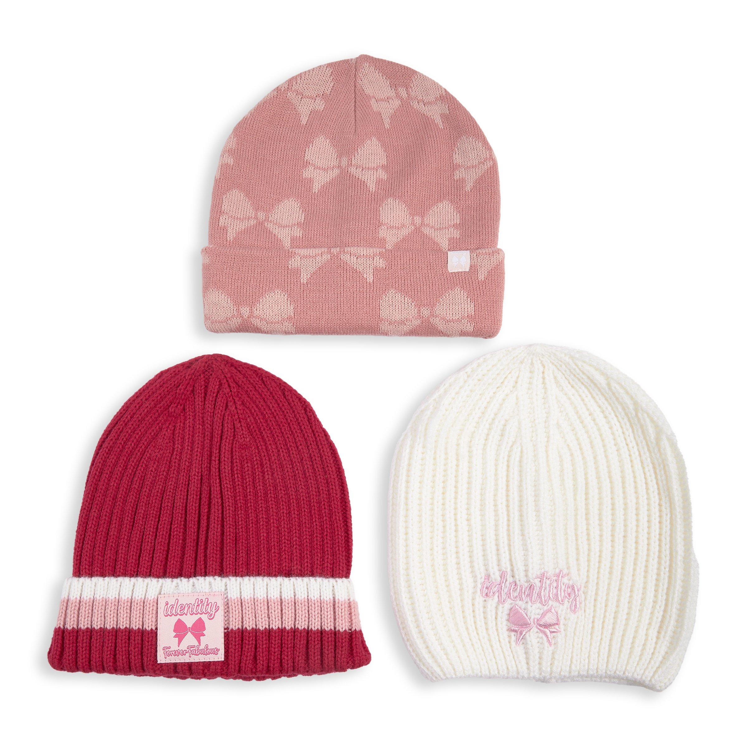 Kid Girls 3-pack Beanies (3202827) | Identity