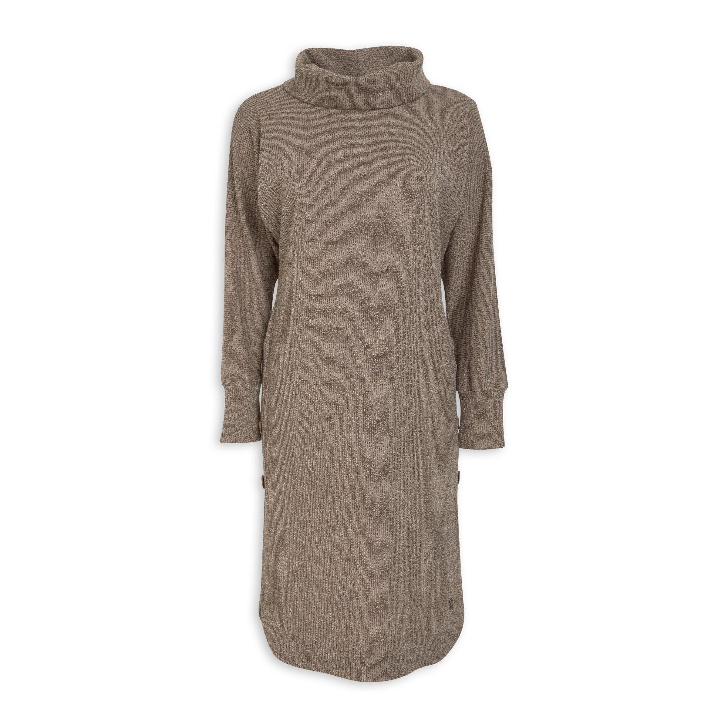 Beige Sheath Knit Dress (3202840) | Ginger Mary