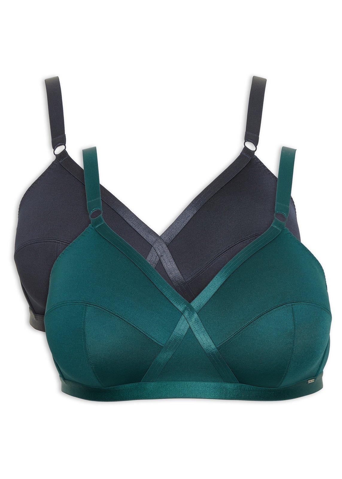 2-pack Non-wire Bras (3202864) | Finnigans