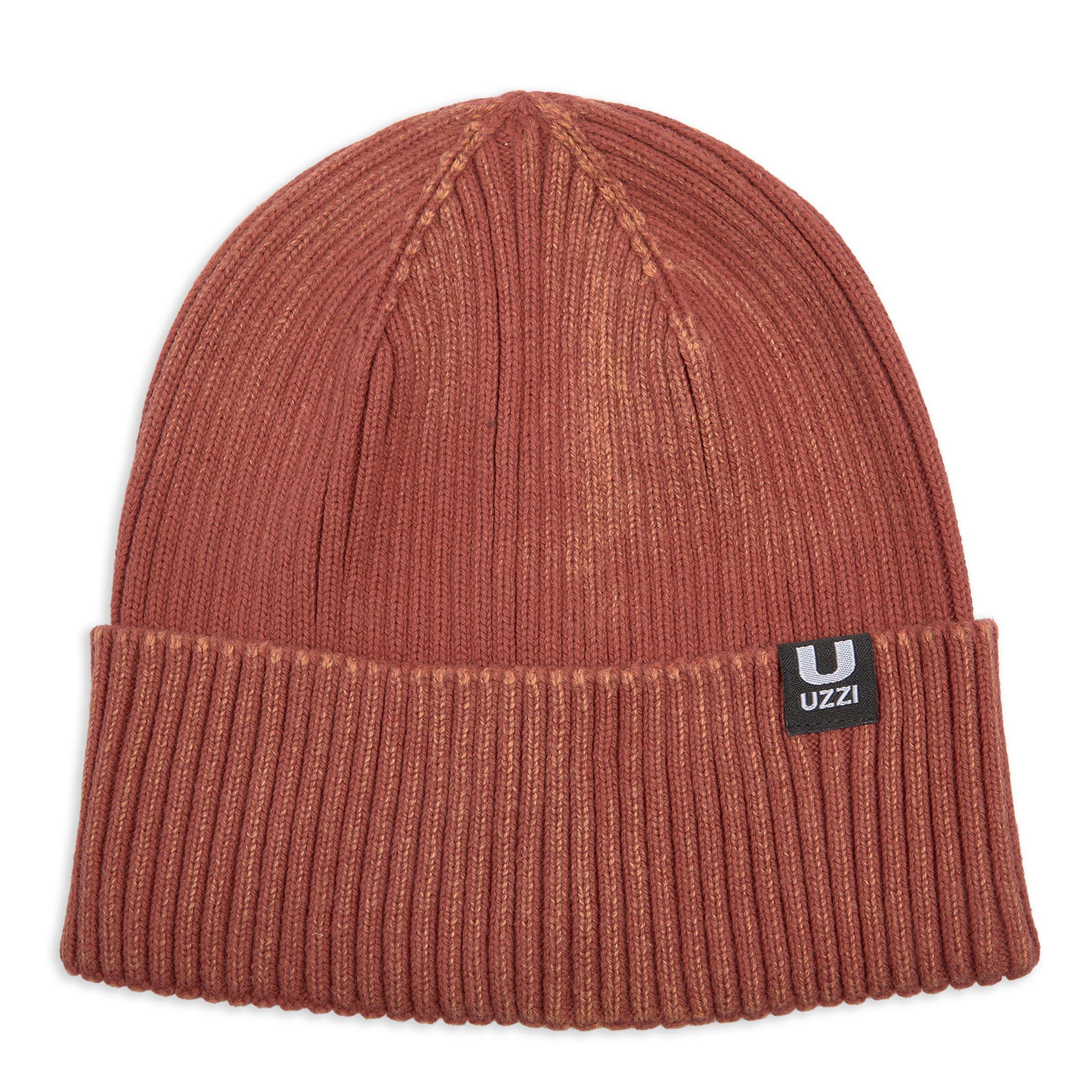 Rust Washed Beanie (3202936) | UZZI