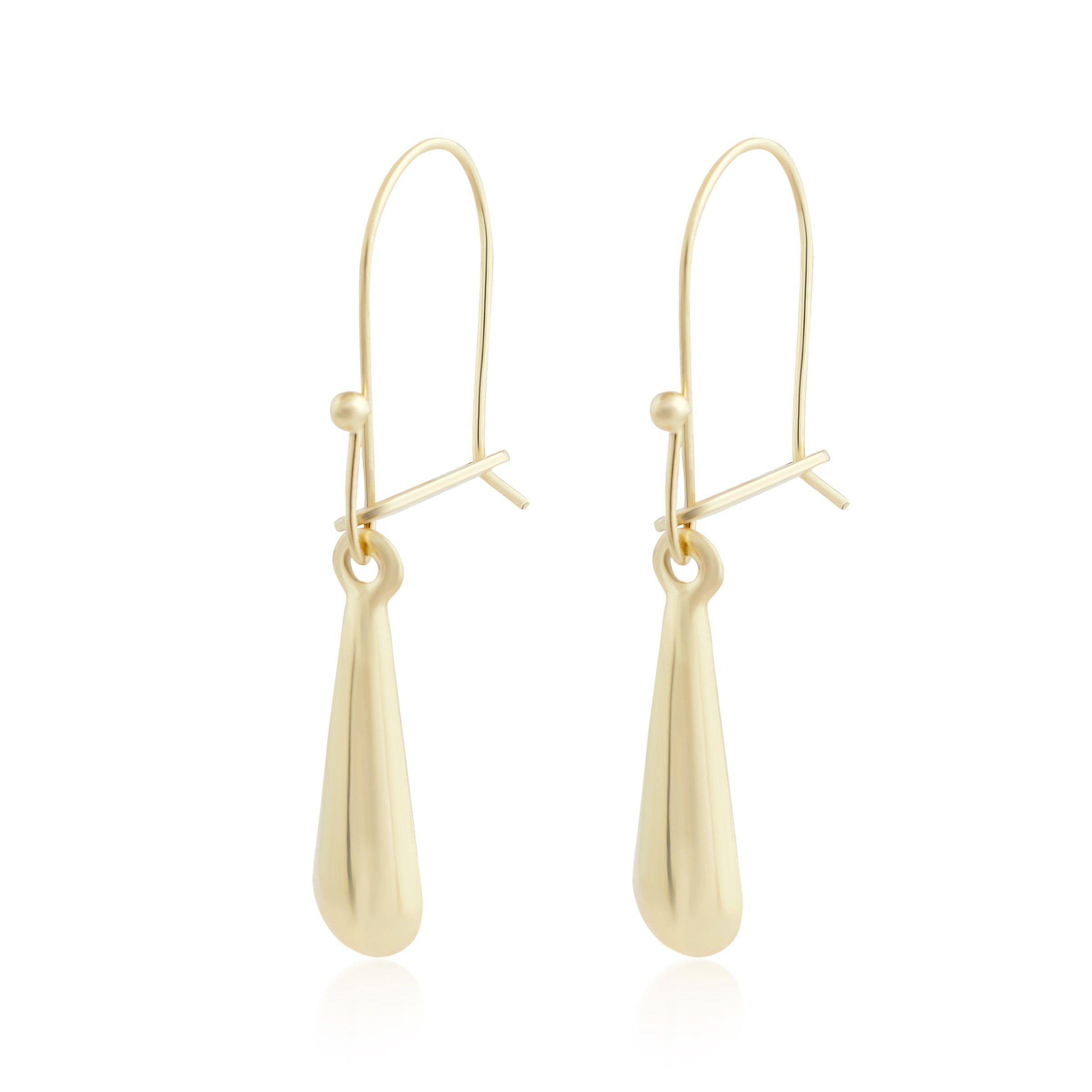 Bonded Gold Small Drop Earrings (3203066) | Bonded Gold