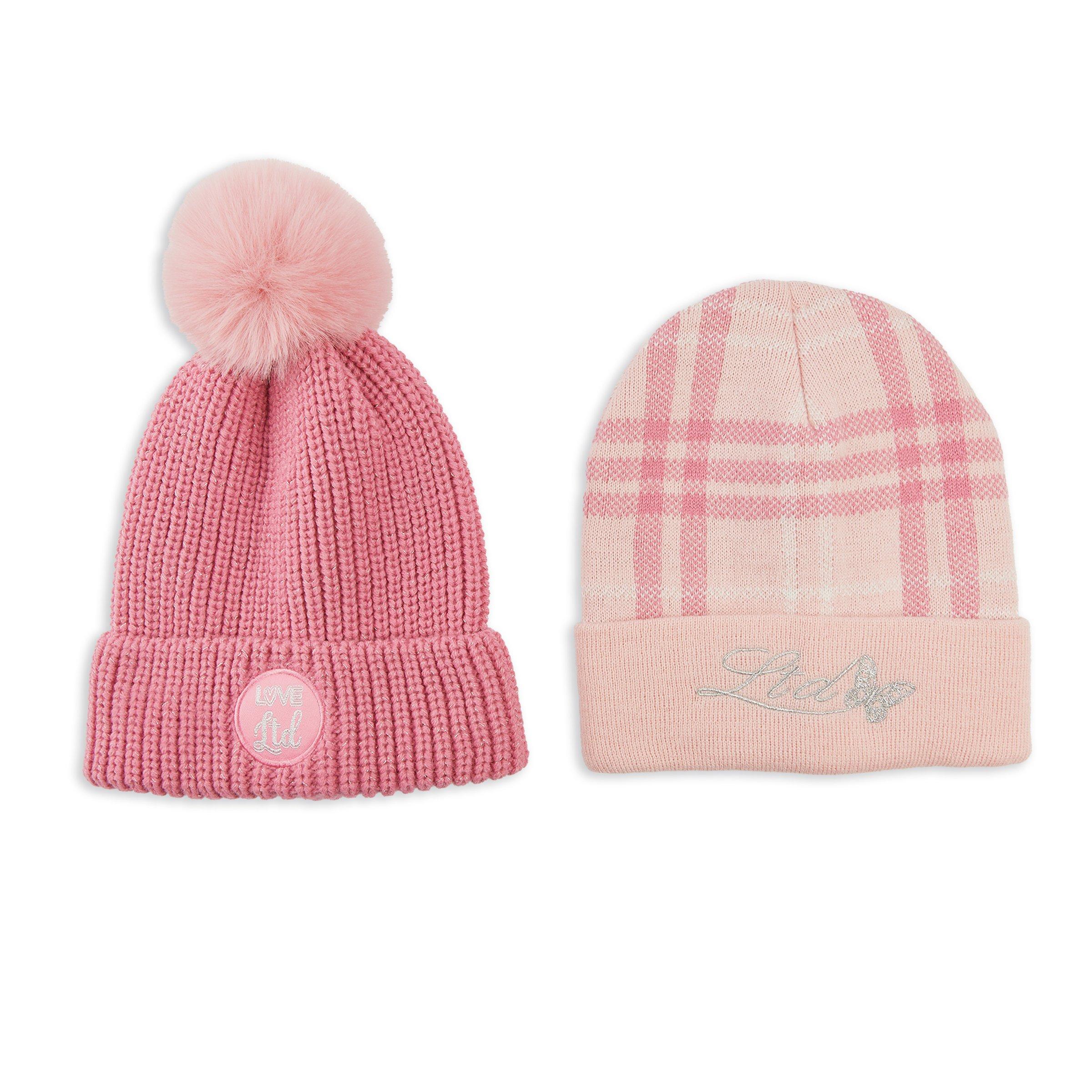 Kid Girls 2-pack Beanies (3203135) | LTD Kids