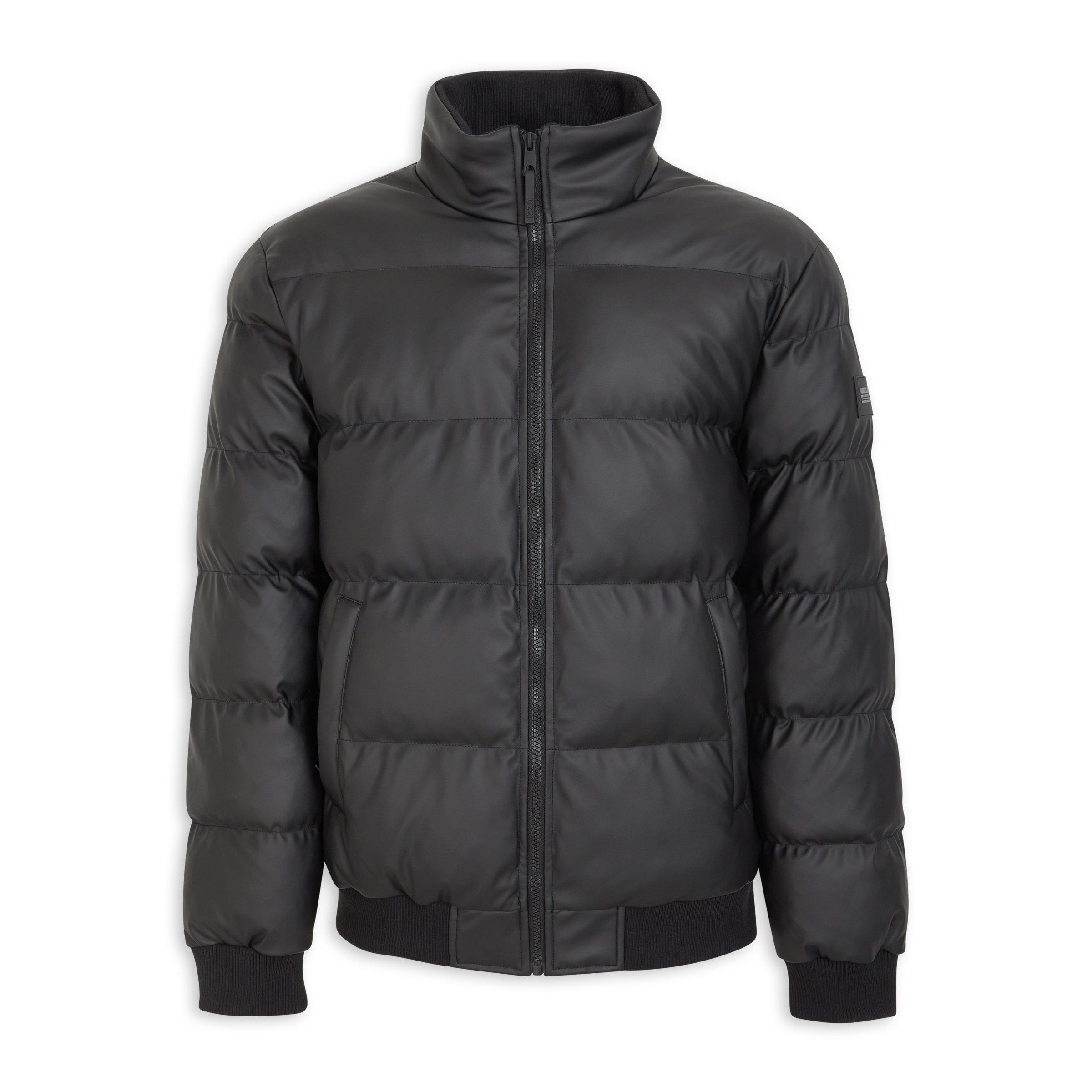 Black Puffer Jacket (3203150) | UZZI