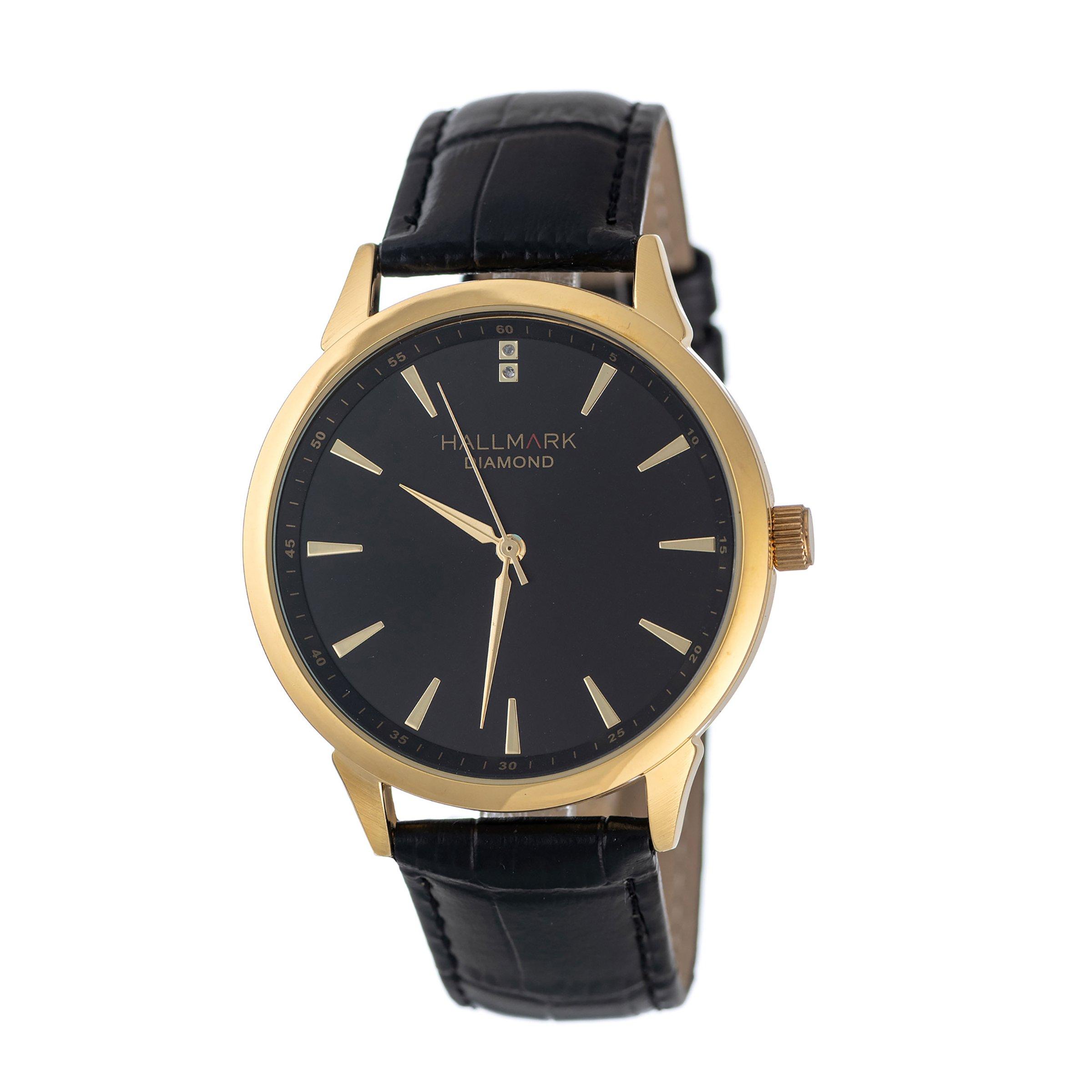 Black Leather Watch (3203330) | Hallmark