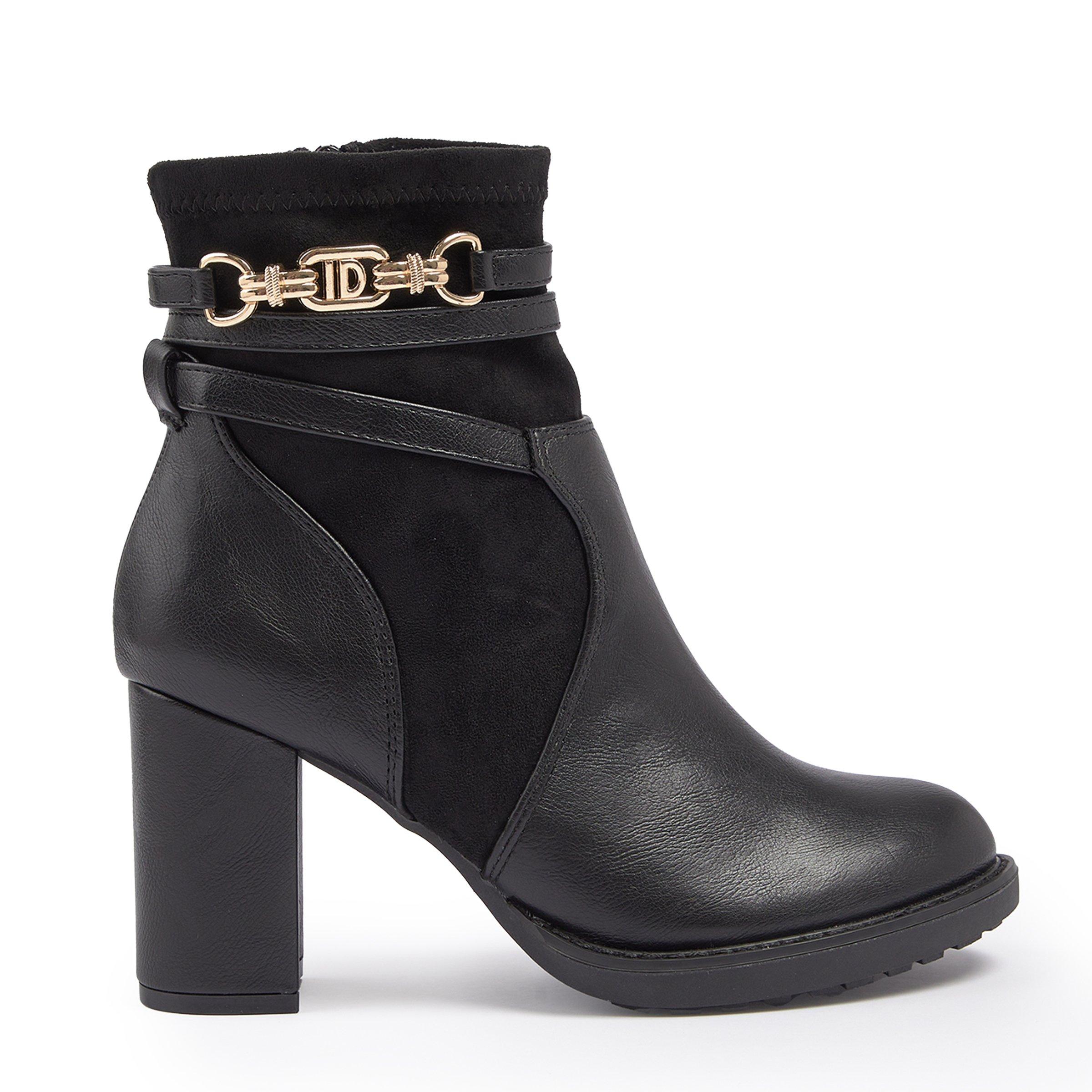 Black Heeled Boots (3203499) | Identity