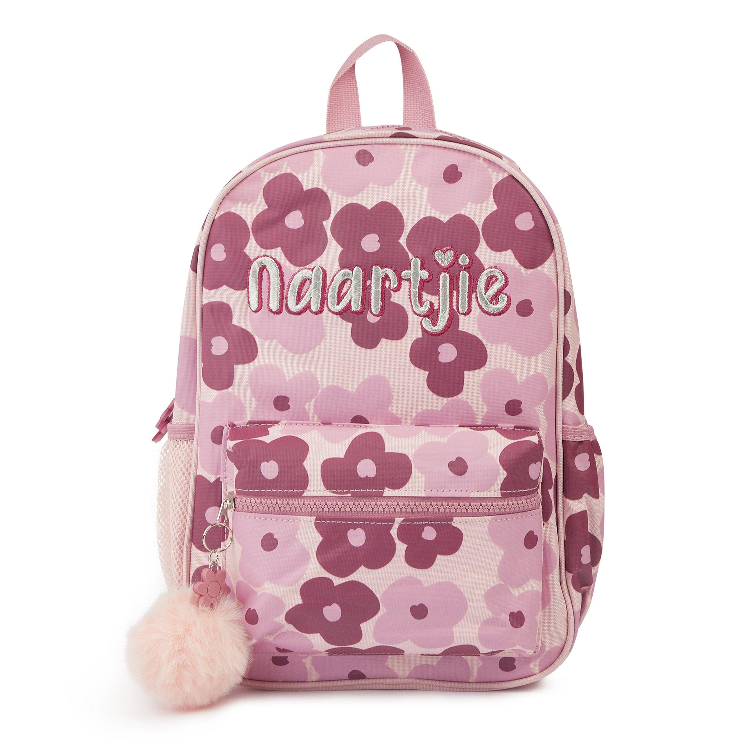Girls Pink Floral Backpack (3203637) | Naartjie