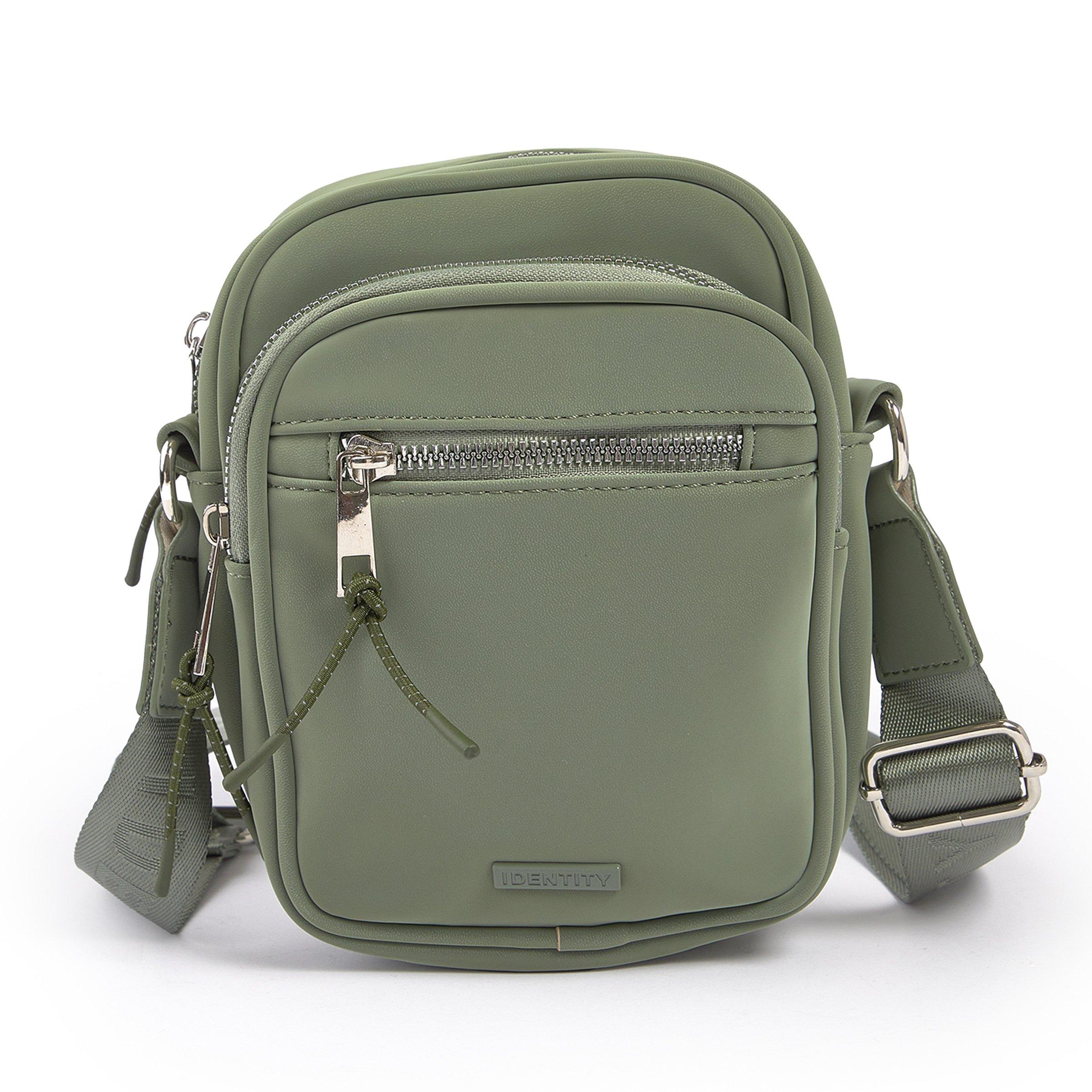 Green Nylon Cellphone Bag (3203772) | Identity
