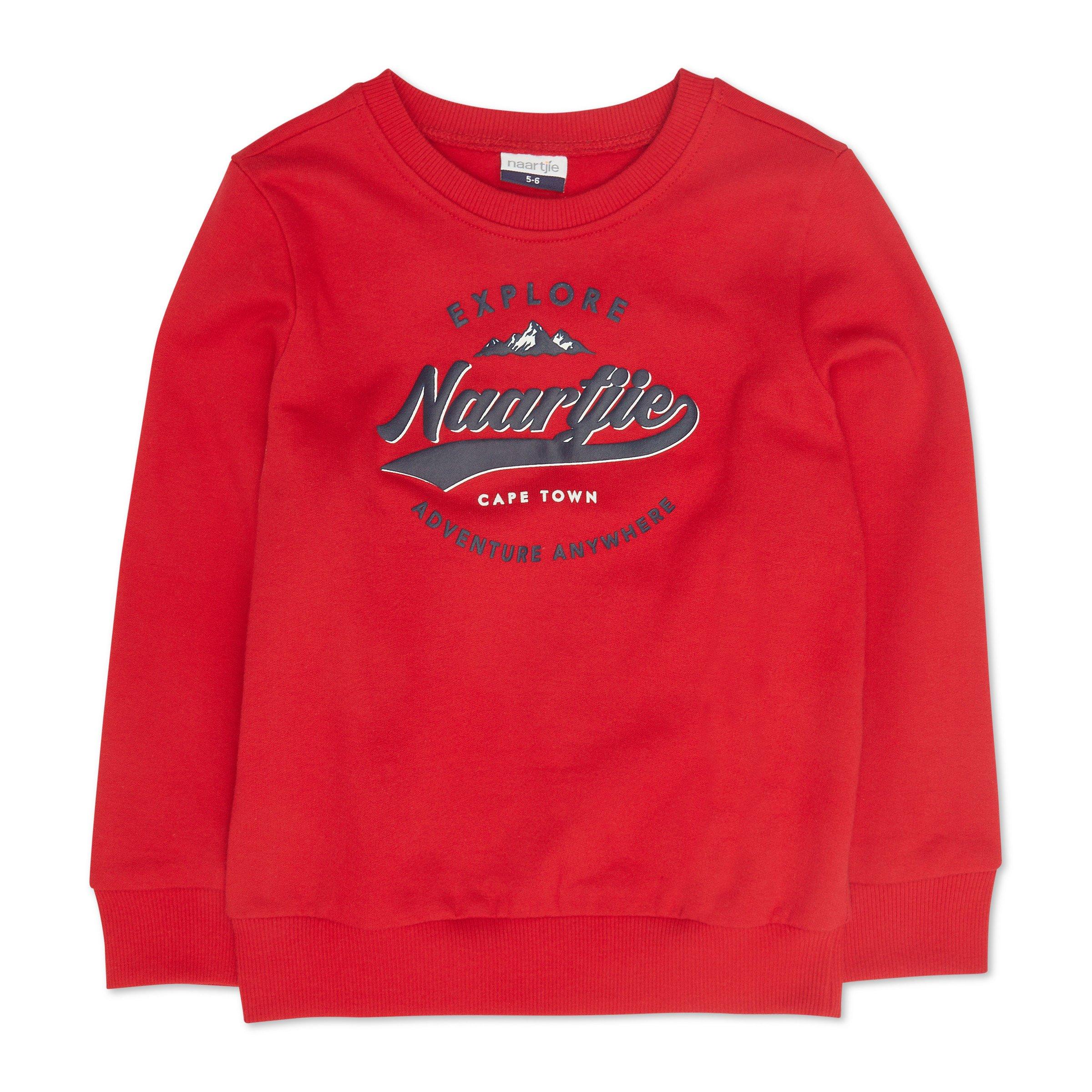 Kid Boys Red Sweat Top (3204010) | Naartjie