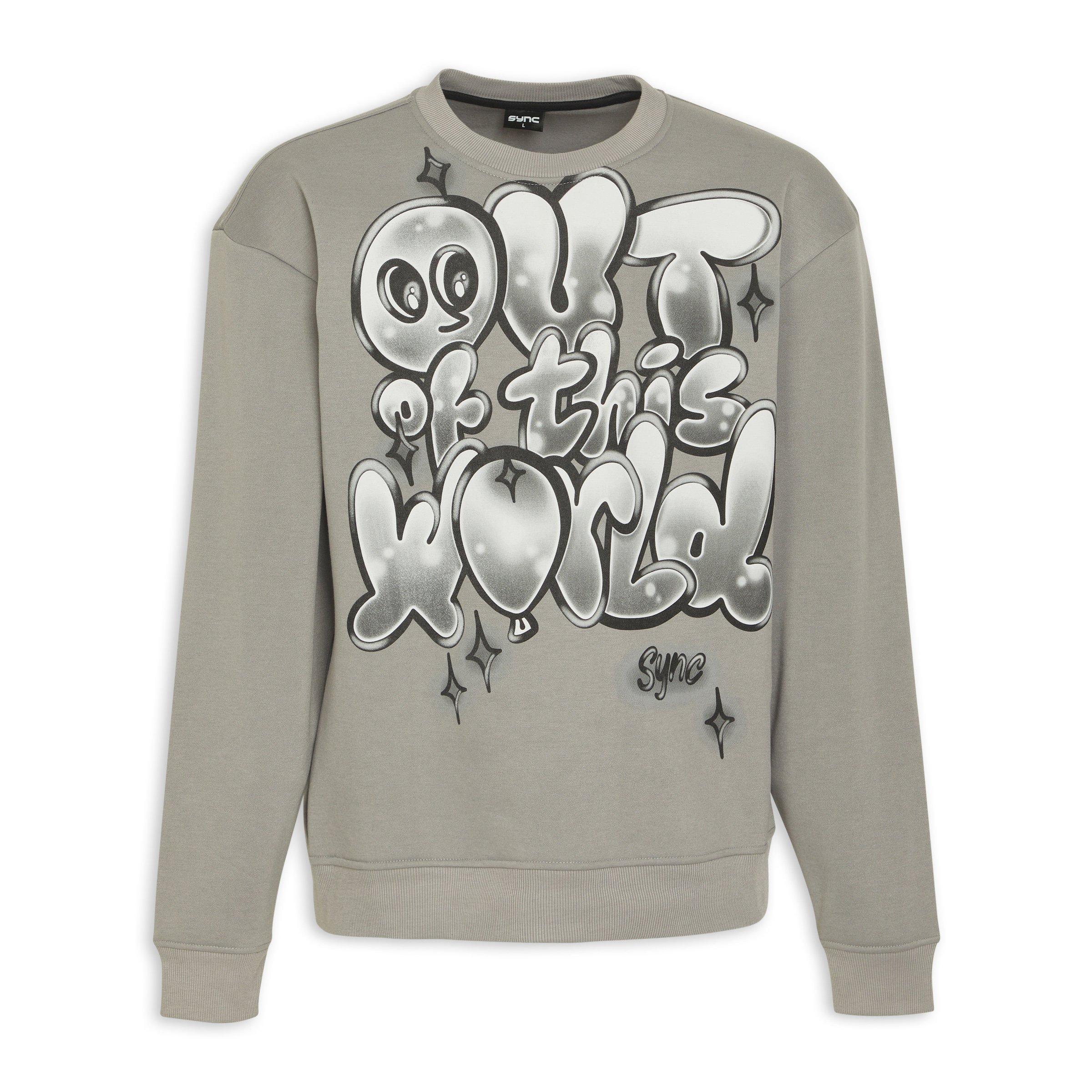 Grey Graphic Sweat Top (3204036) | Identity X Sync
