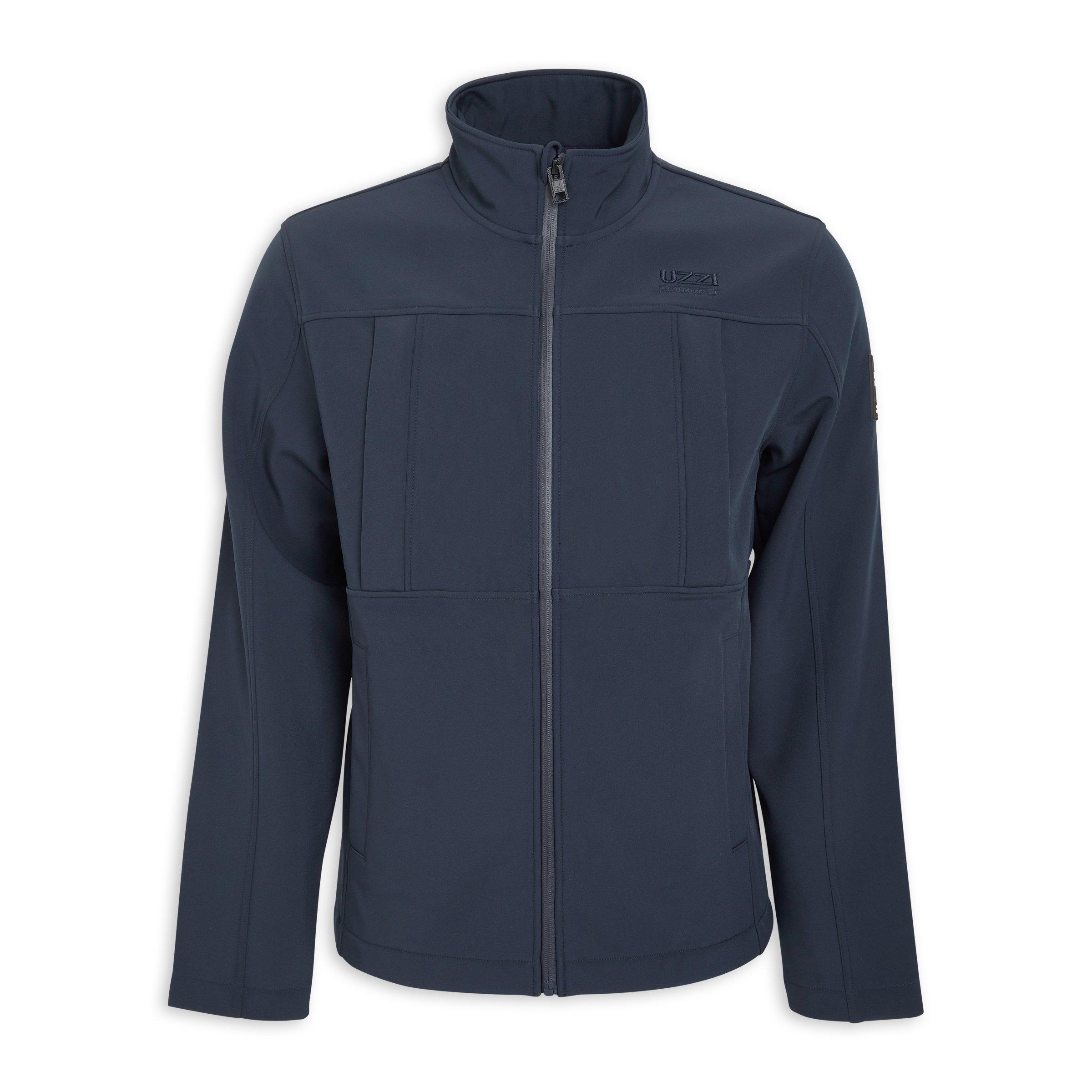 Navy Soft Shell Combo Jacket (3204177) | UZZI