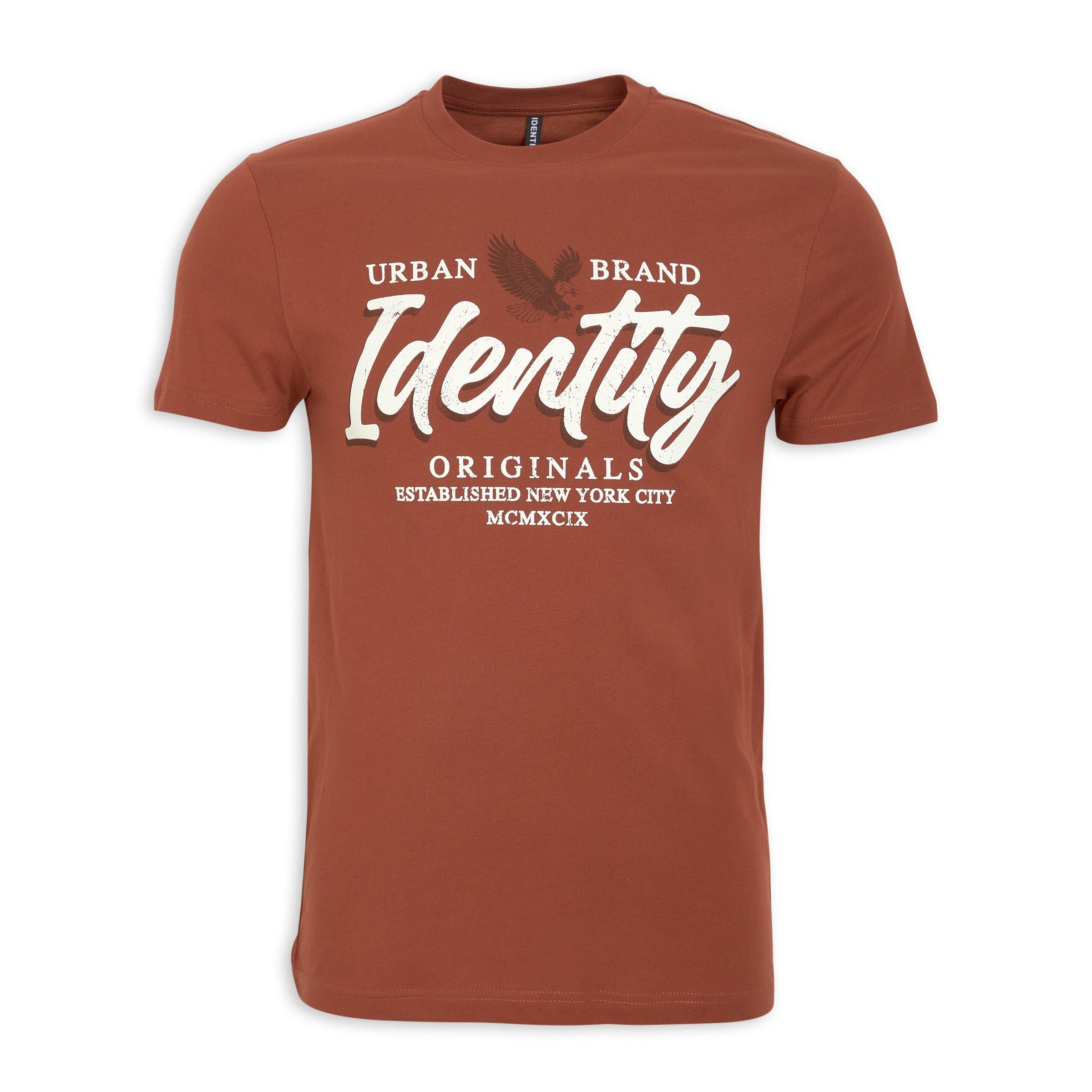 Orange Branded T-shirt (3204343) | Identity
