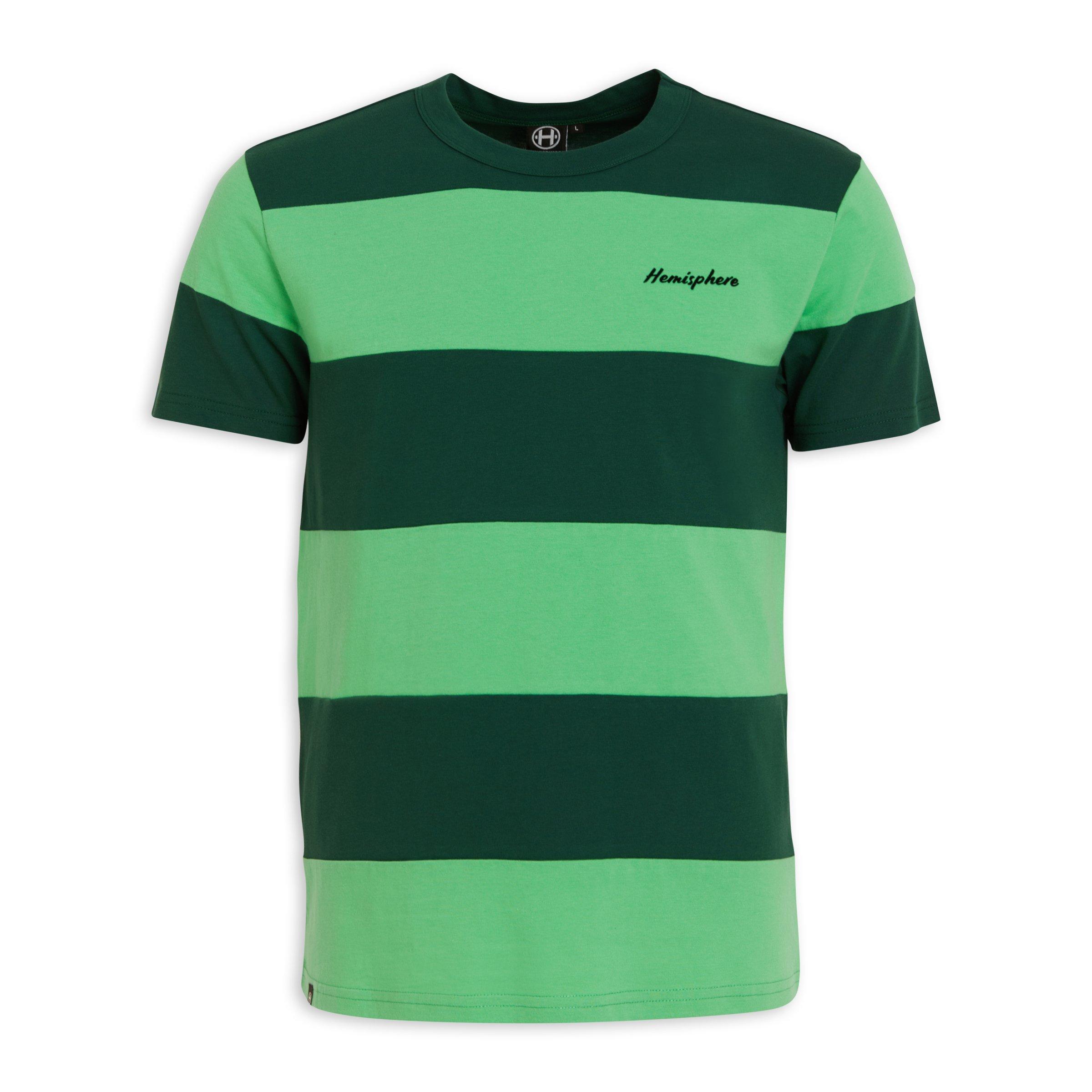 Green Striped T-shirt (3204393) | Hemisphere
